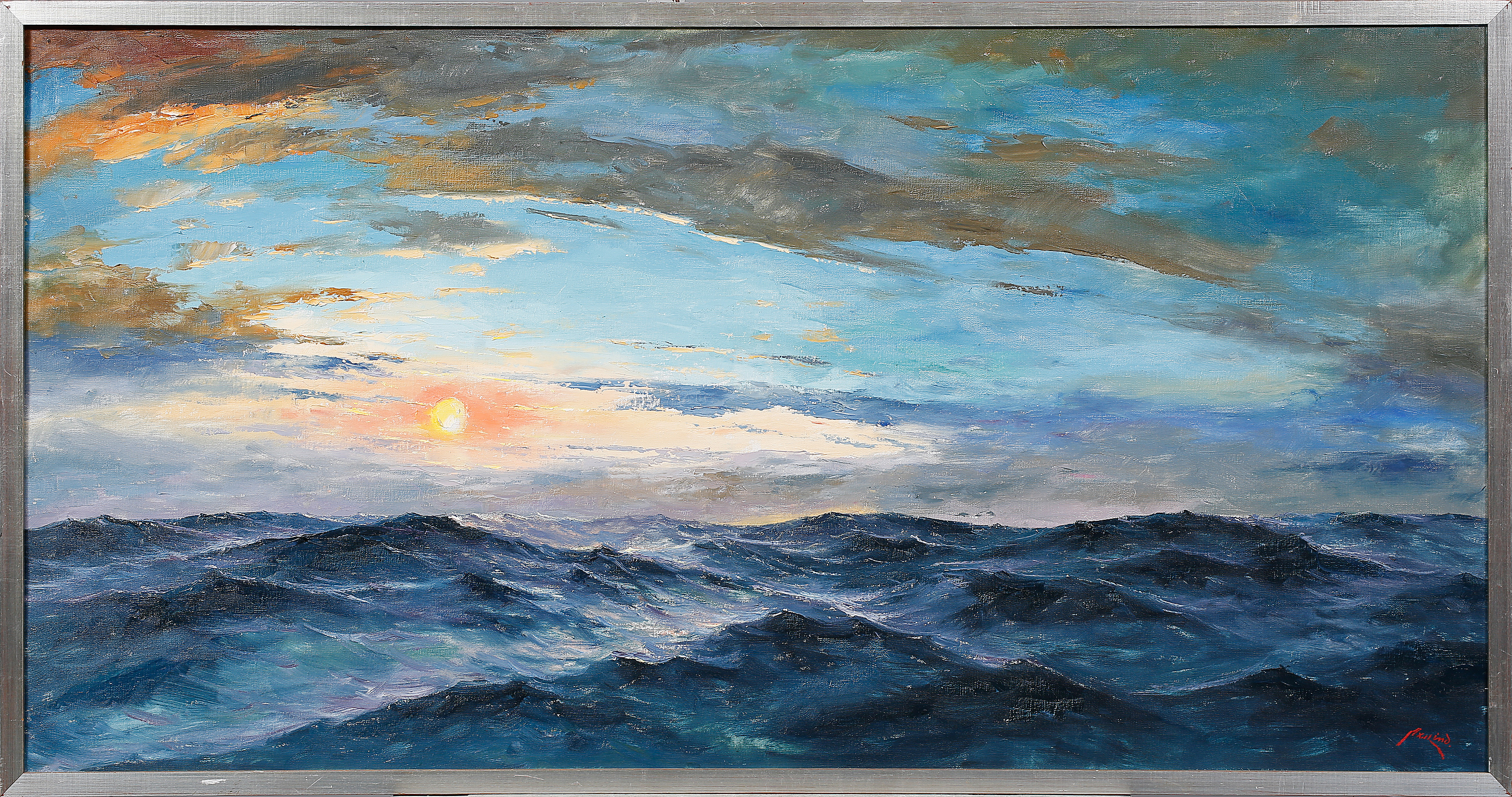 AXEL LIND, olja på duk, signerad. - Bukowskis