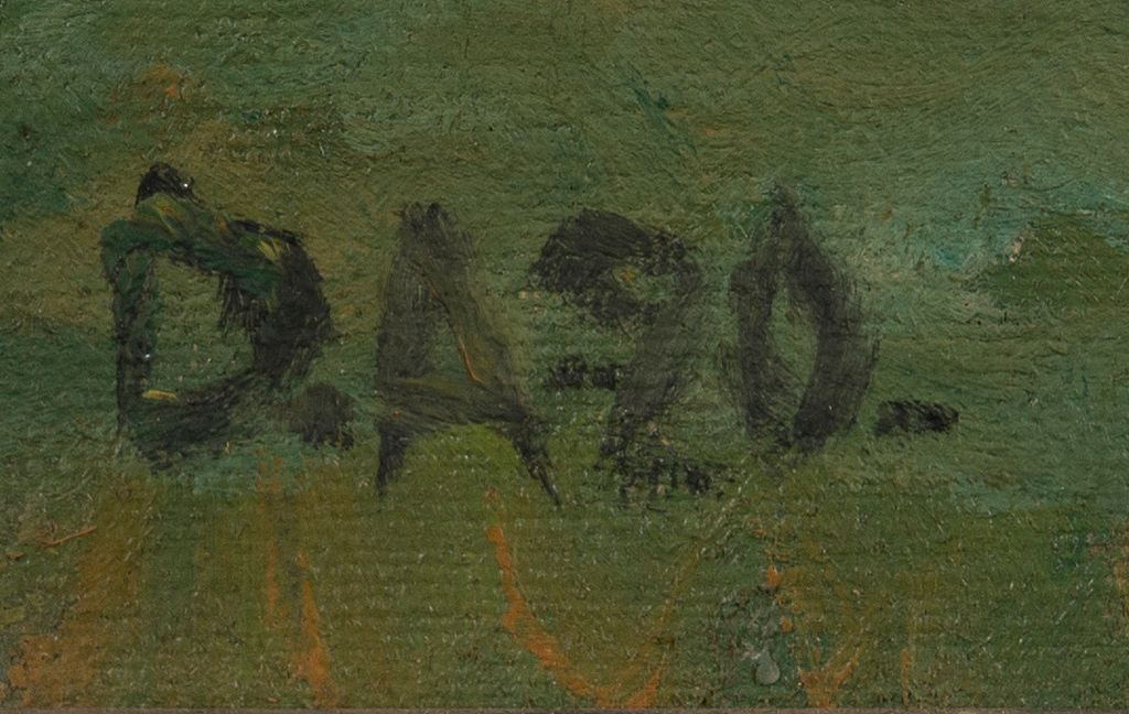 DAVID AHLQVIST, olja på duk, signerad och daterad -20. - Bukowskis