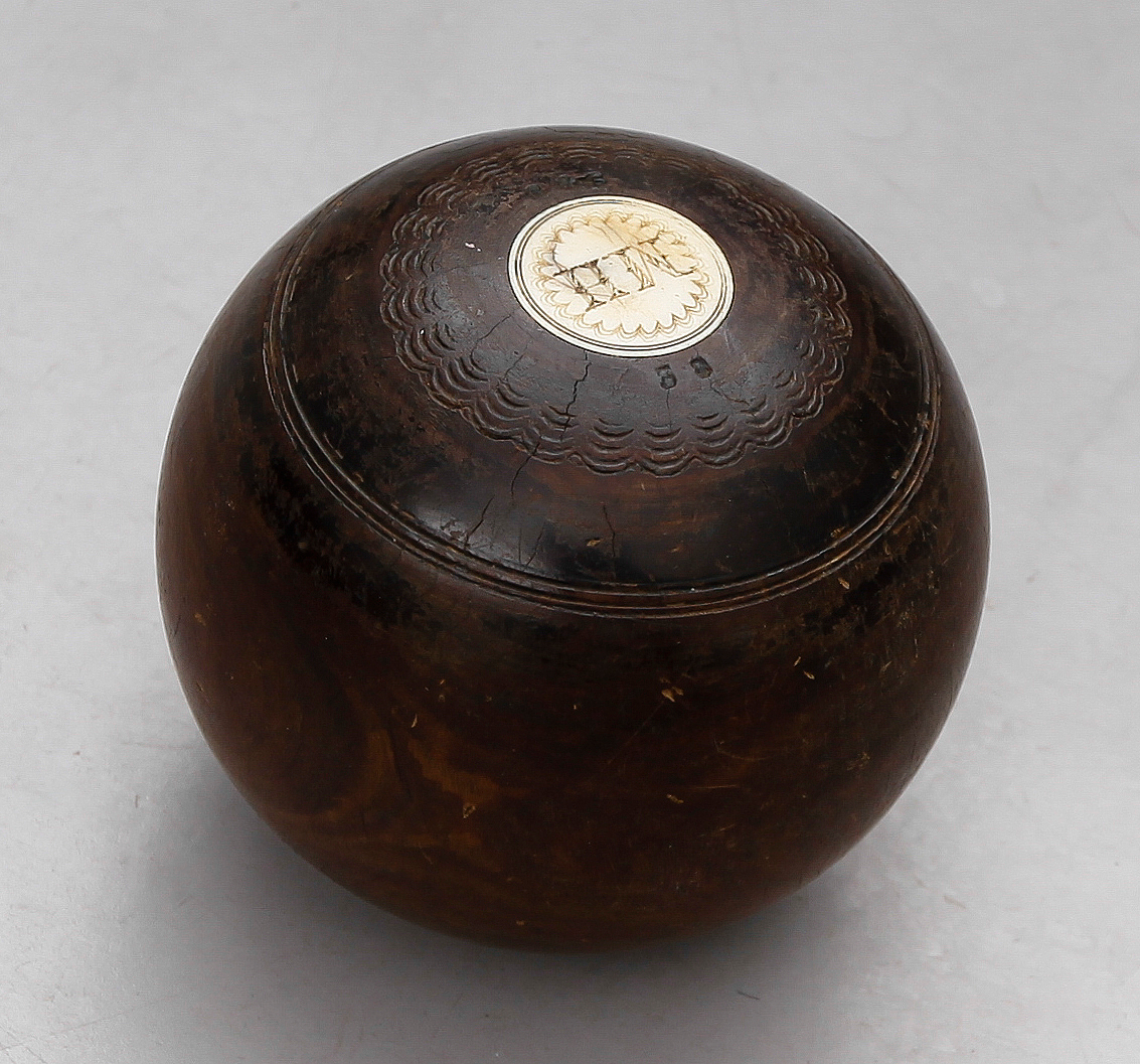 LAWN BOWLS, 7 st, trä, England, 1900-talets första hälft. - Bukowskis