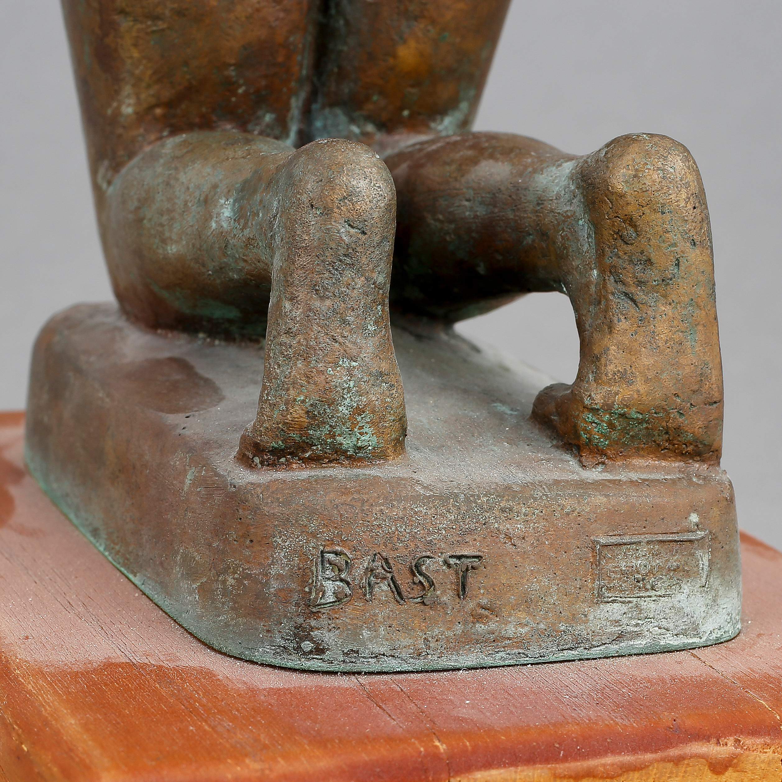 ÖRNULF BAST, skulptur, brons, signerad. - Bukowskis