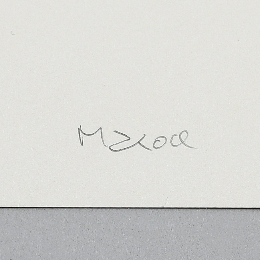 MAKODE LINDE, färglitografi, signerad och numrerad 129/220. - Bukowskis