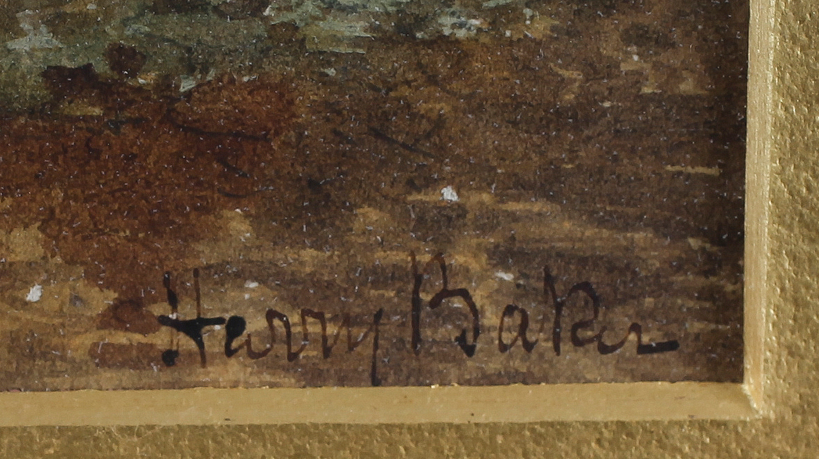 HARRY BAKER, akvarell, signerad. - Bukowskis