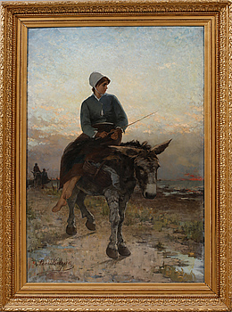 ANNA NORDGREN, olja på duk, signerad. - Bukowskis