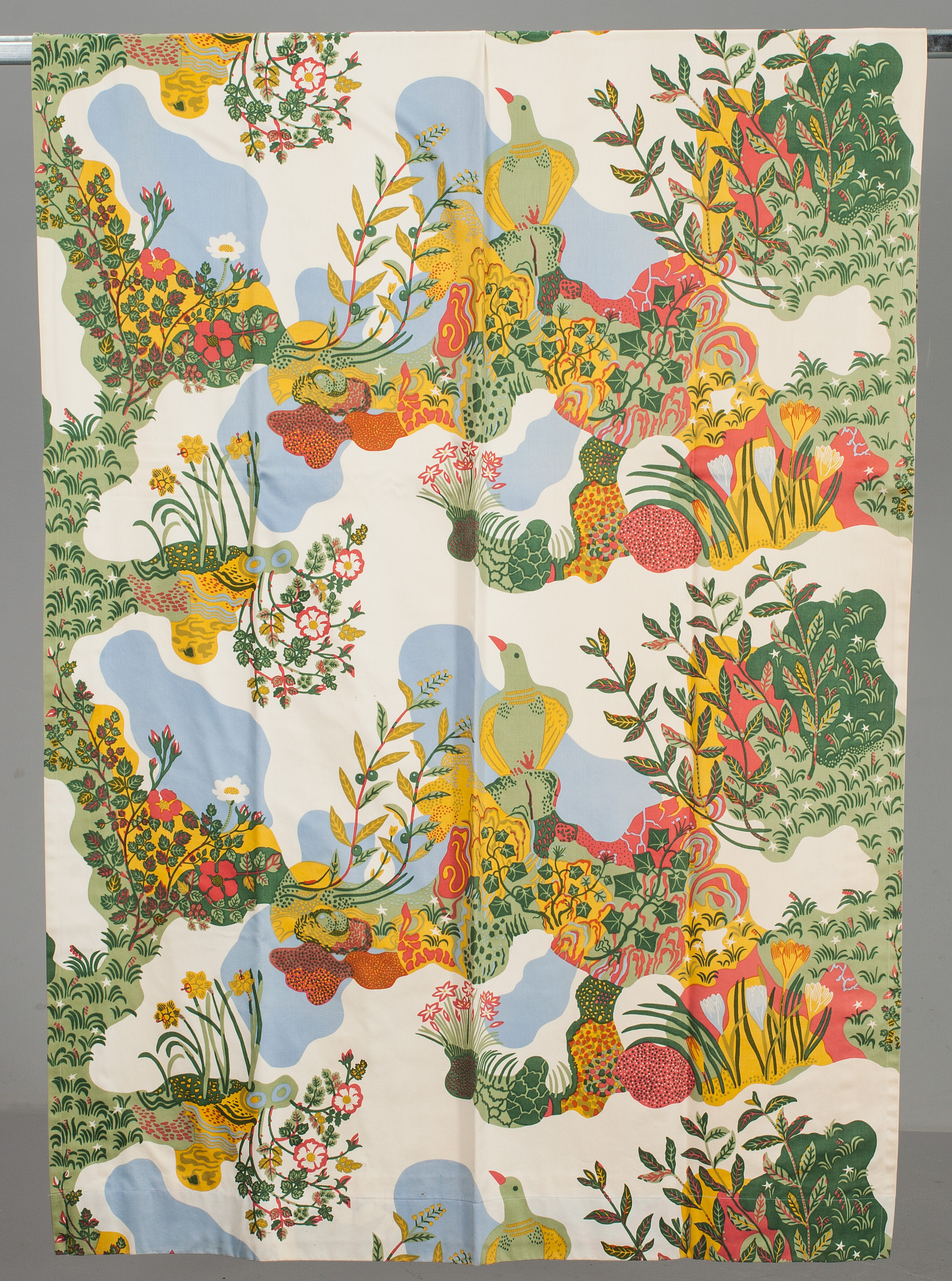 GARDINLÄNGDER, 4 st, bomull, "Anakreon", Josef Frank för Svenskt Tenn ...
