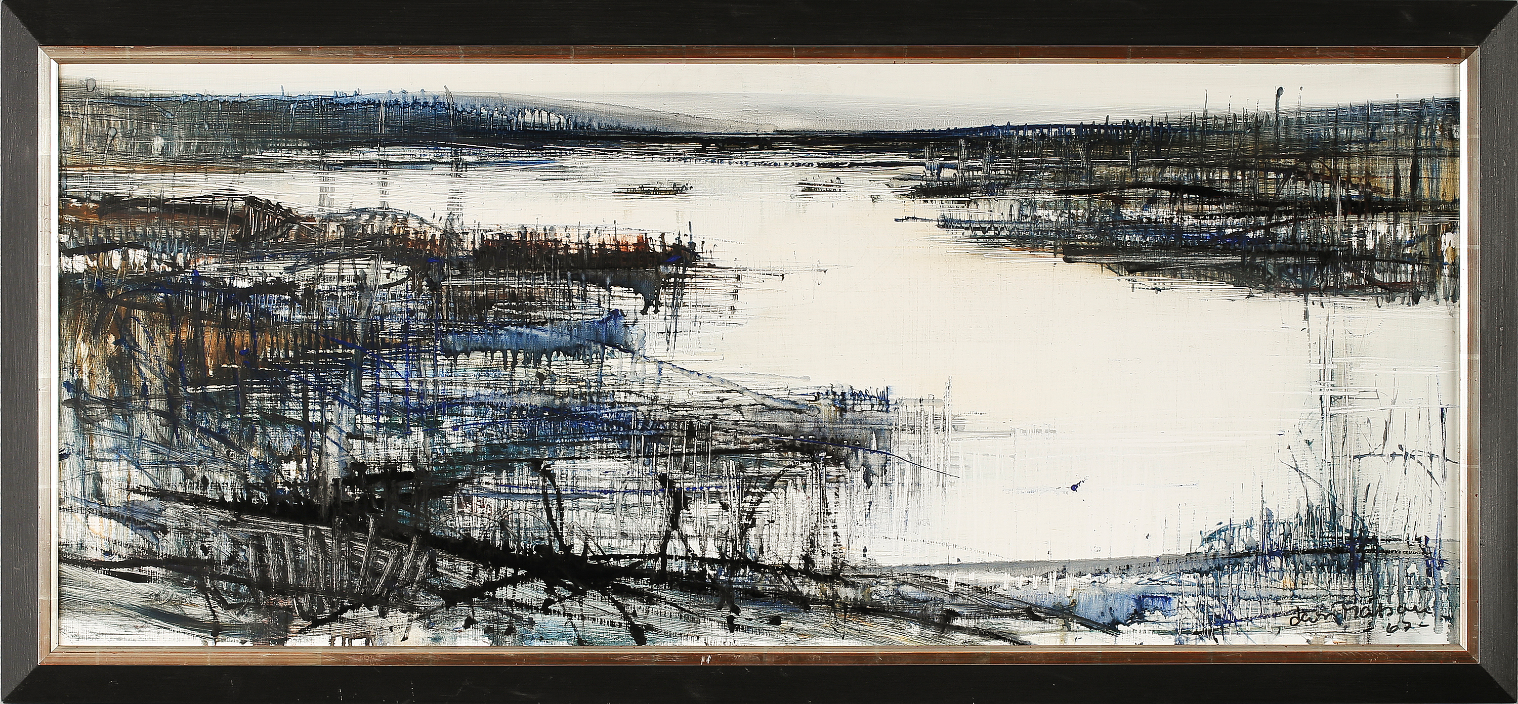 LARS MATSON, blandteknik, signerad och daterad -67. - Bukowskis