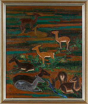 JOSEPH HECHT, olja på duk, sign. - Bukowskis