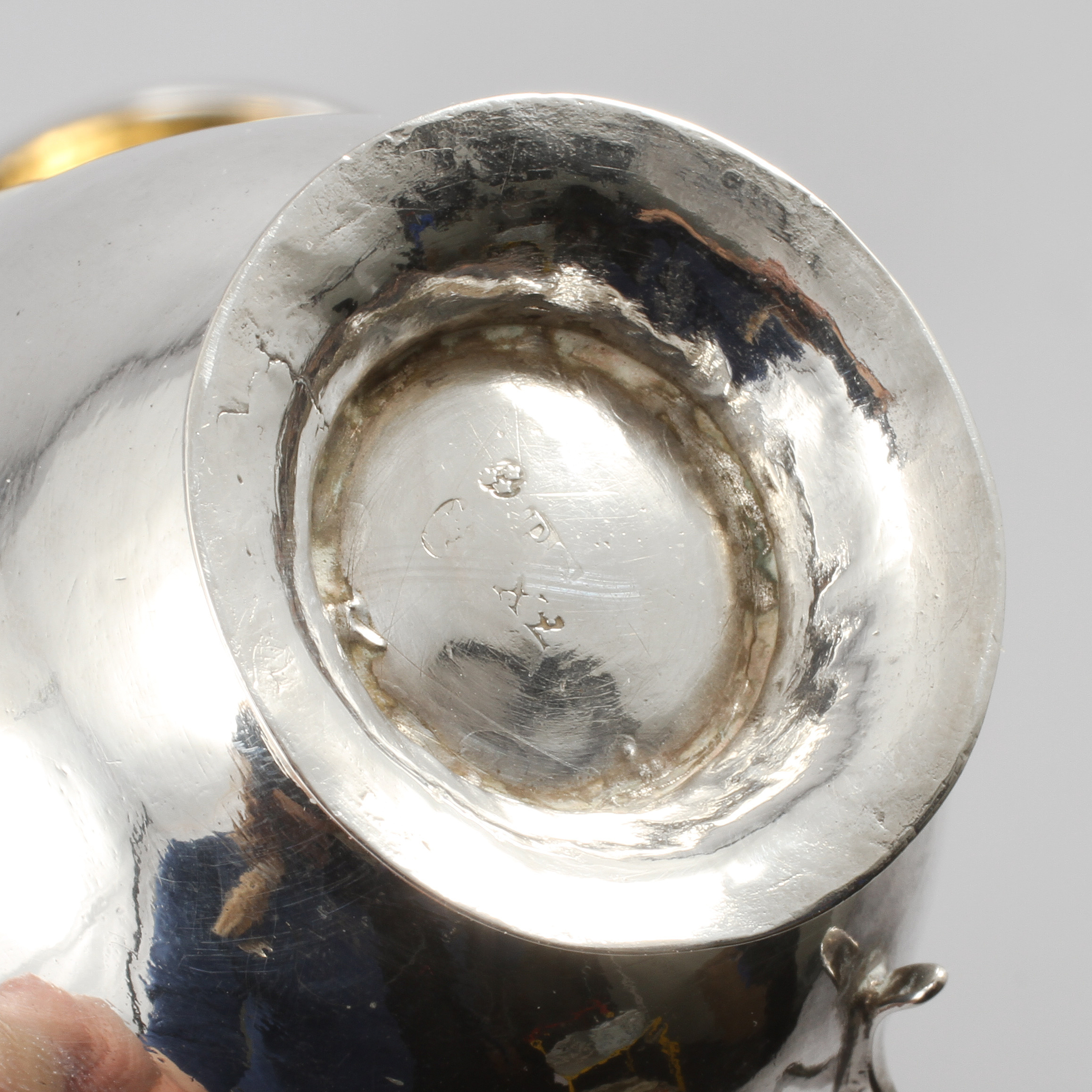 PUNSCHMUGGAR, 12+1 st, silver, mestadels Ceson, Göteborg, 1900-talets ...