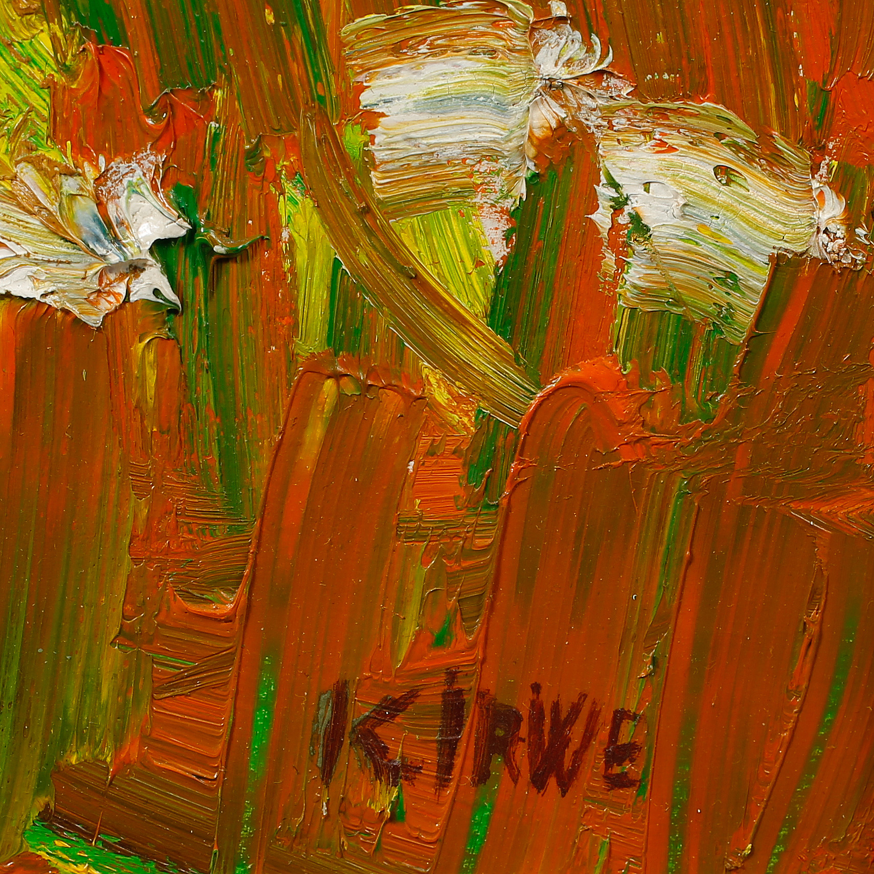 KNUT IRWE, olja på pannå, signerad. - Bukowskis