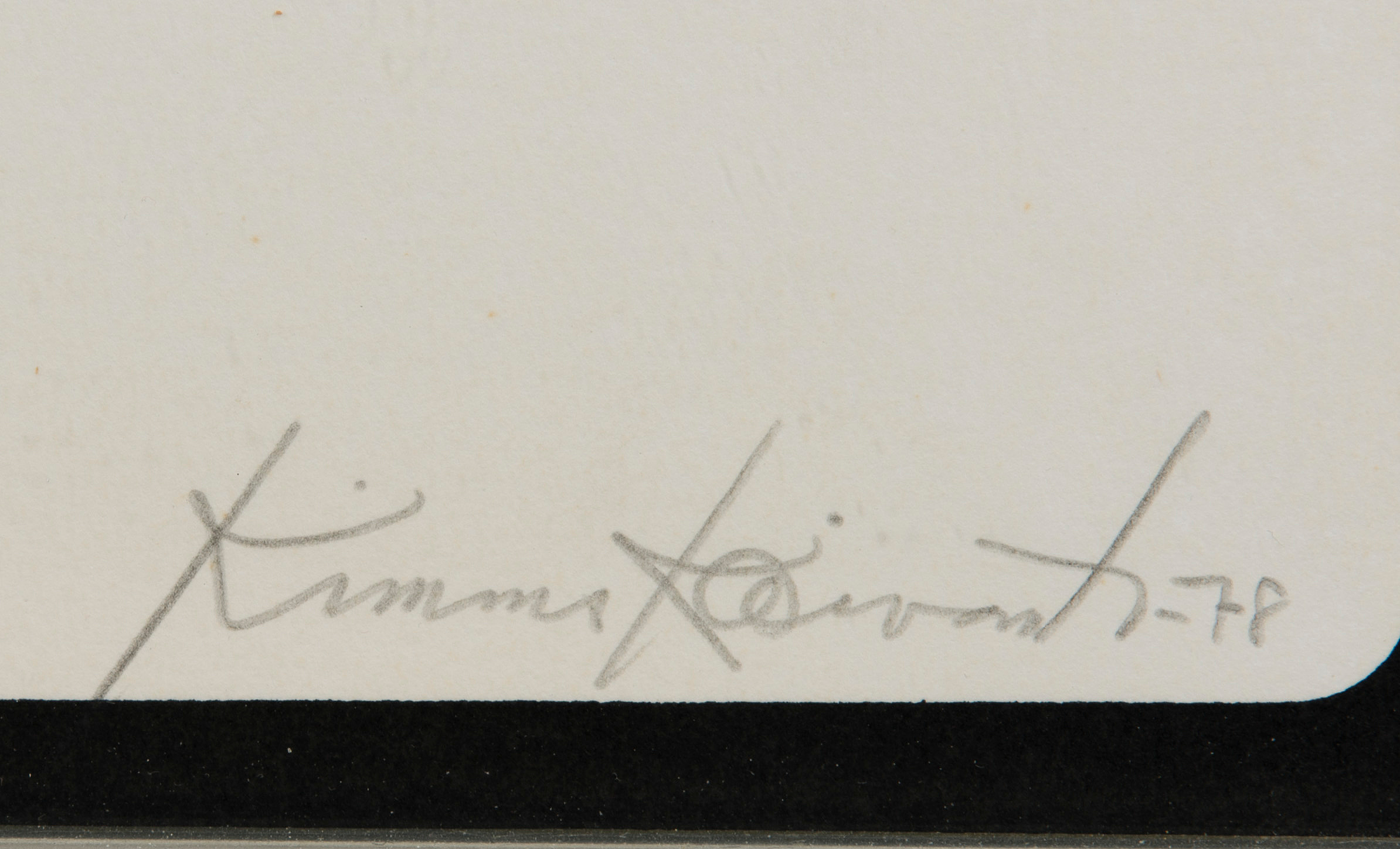 KIMMO KAIVANTO, litografi, signerad och numrerad 43/75. - Bukowskis