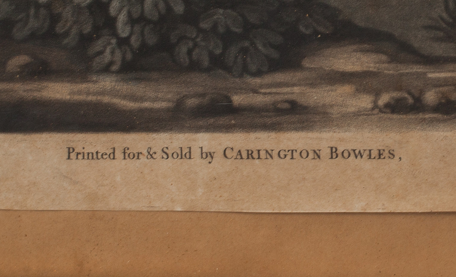 CARINGTON BOWLES, utgivna av, gravyrer, två st, handkolorerade, 1700 ...