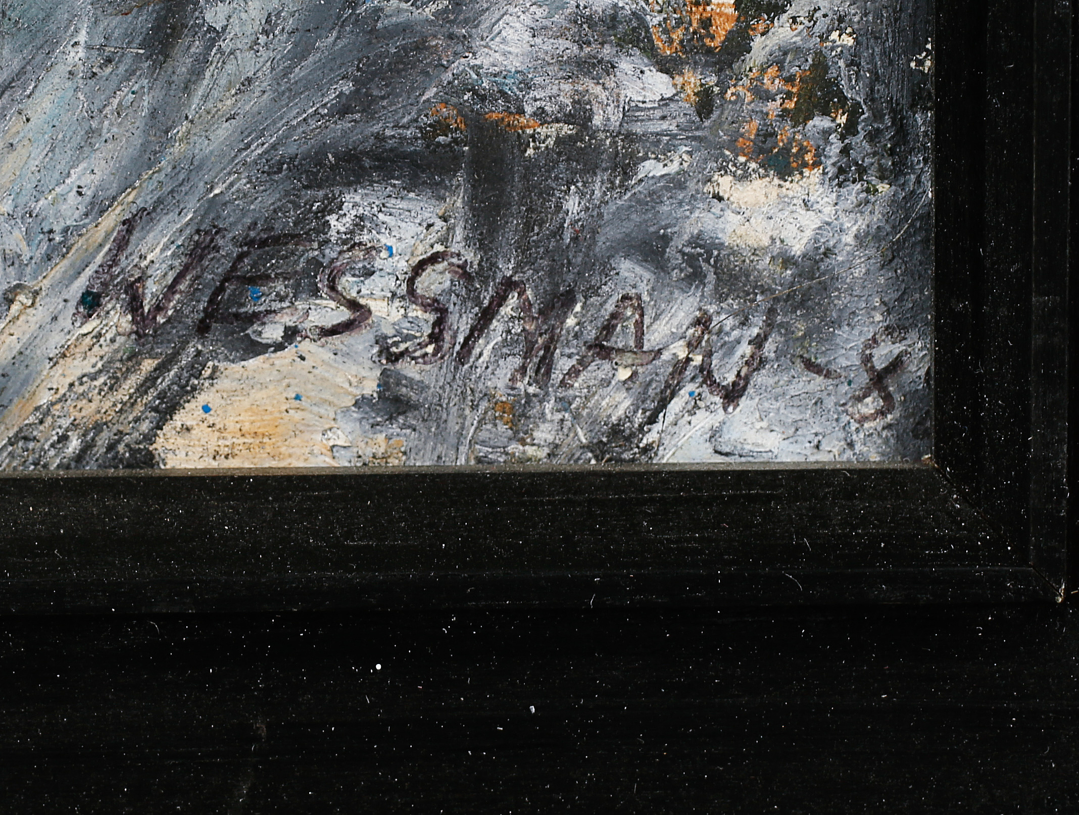 BJÖRN WESSMAN, olja på duk, signerad och daterad -88?. - Bukowskis