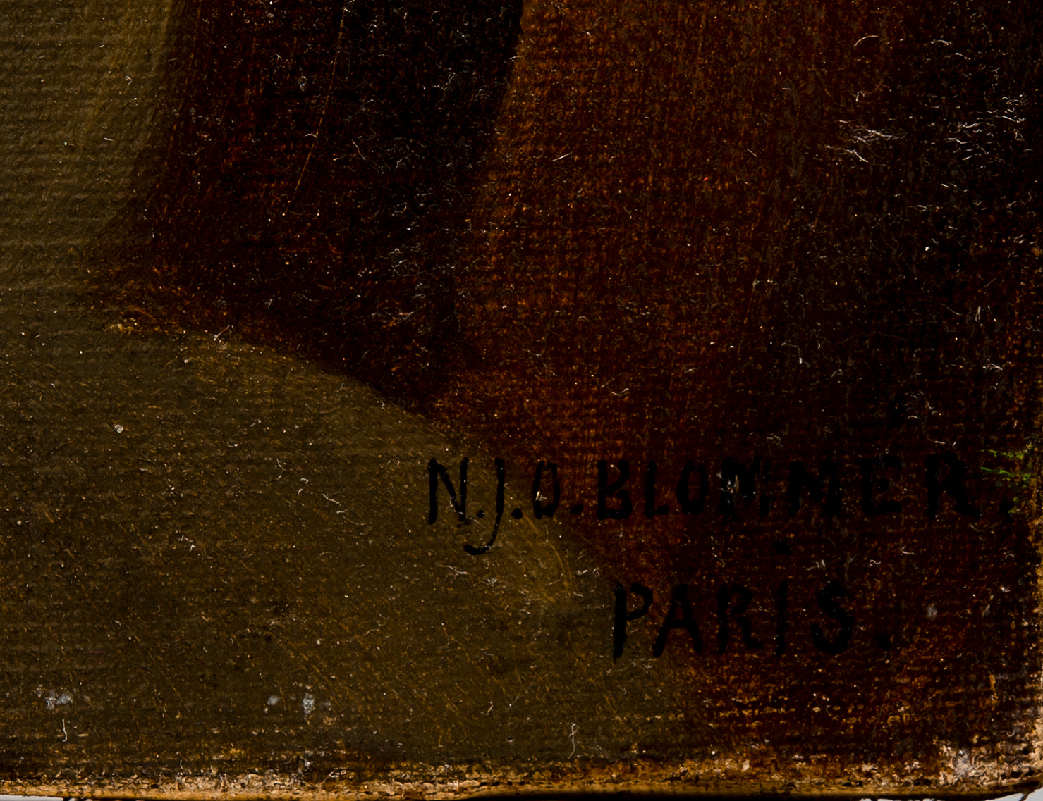 NILS JAKOB OLSSON BLOMMÉR, olja på duk, signerad. - Bukowskis