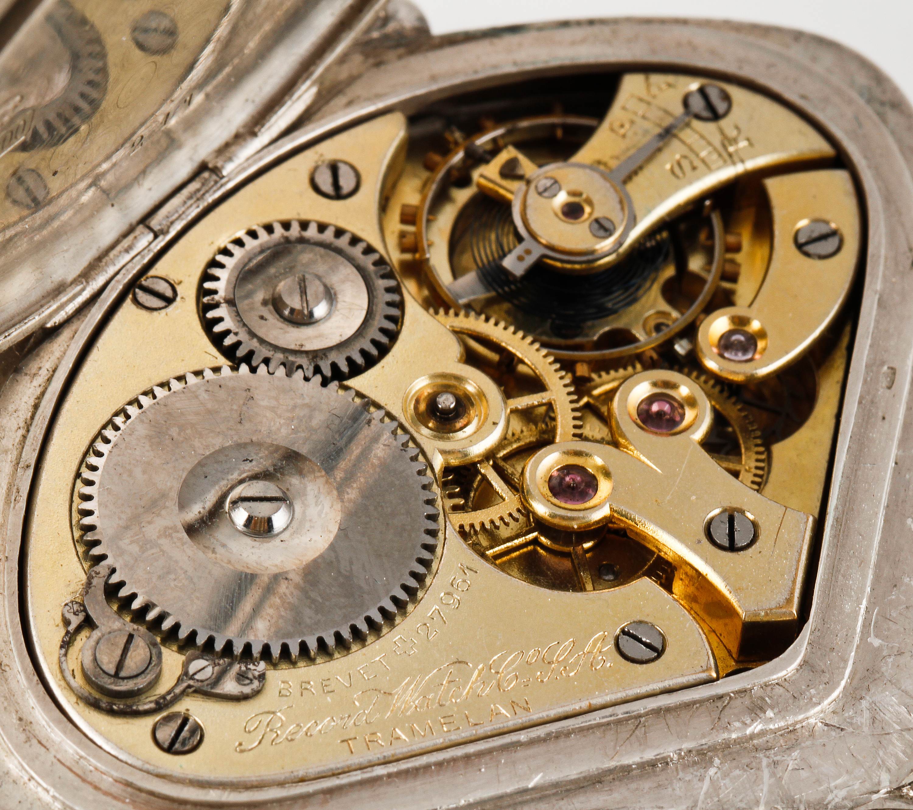 FICKUR, Record Watch Company, Silver, Sector Watch, Tramelan, 1900 ...