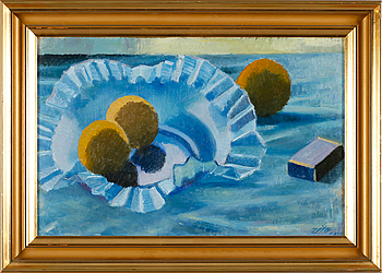 GUNNAR ZILO, olja på pannå, signerad och otydligt daterad. - Bukowskis