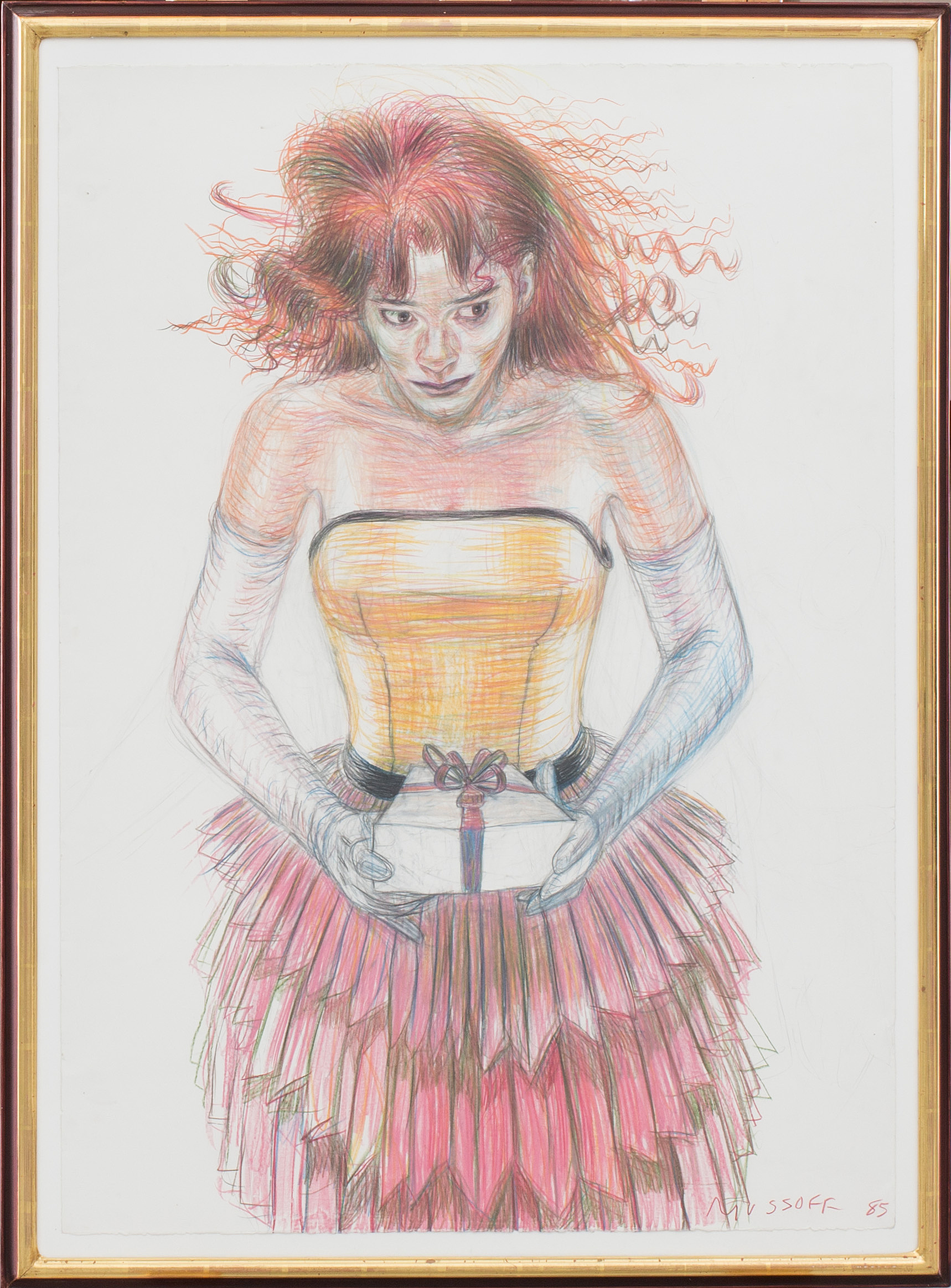 JODY MUSSOFF, blandteknik, signerad och daterad -85. - Bukowskis