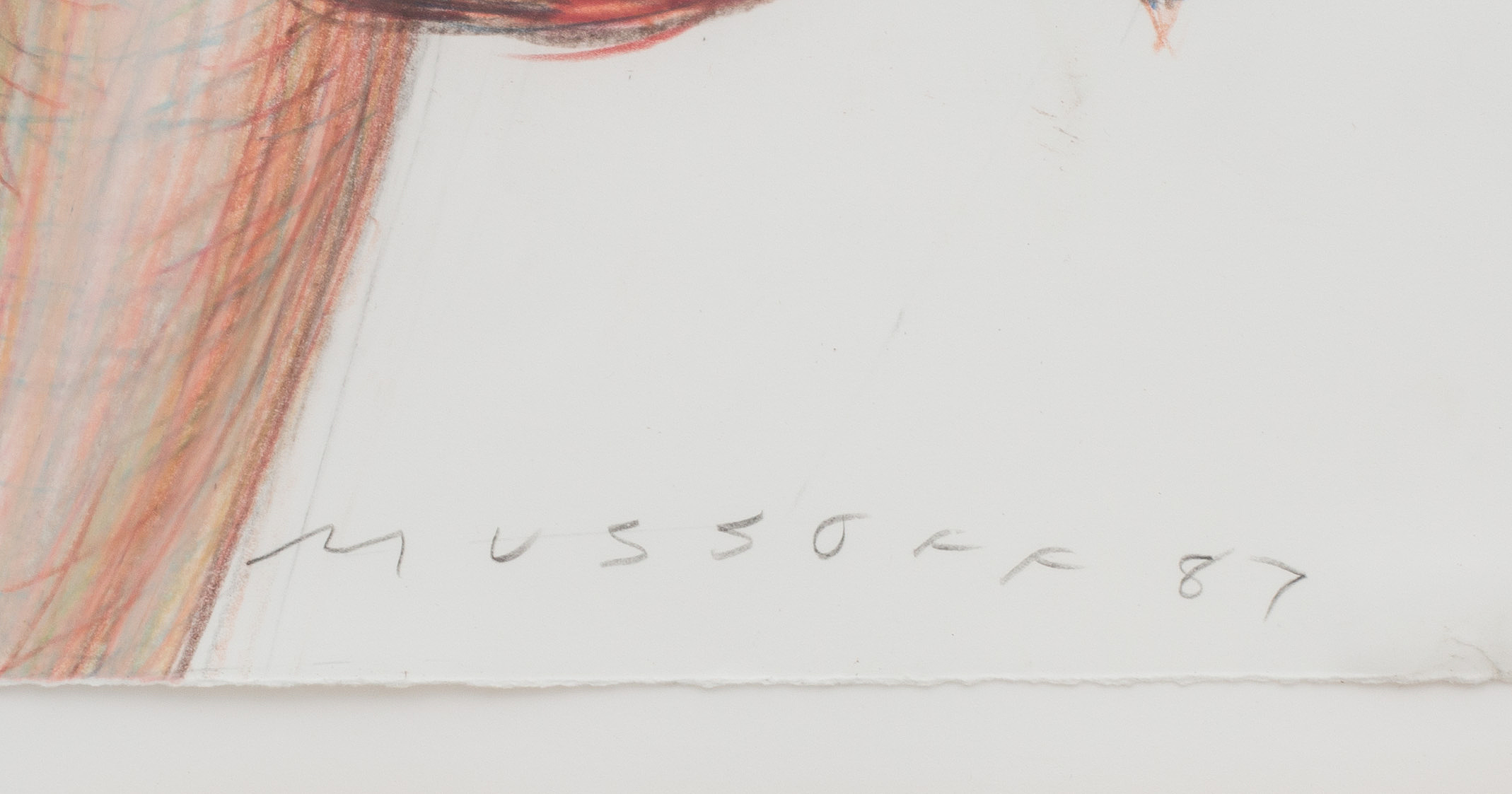 JODY MUSSOFF, blandteknik, signerad och daterad -87. - Bukowskis