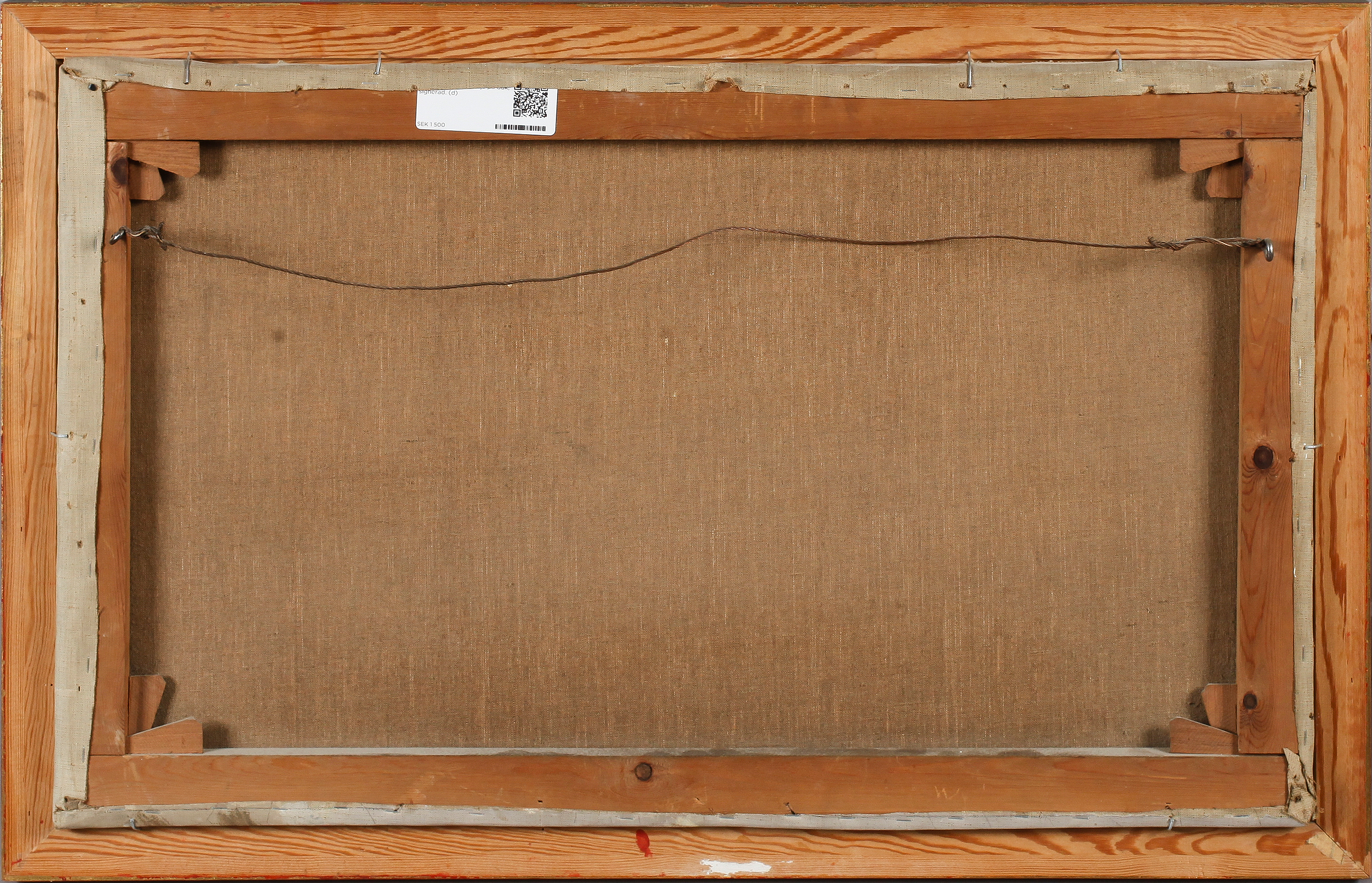 AXEL ERDMANN, olja på duk, signerad. - Bukowskis