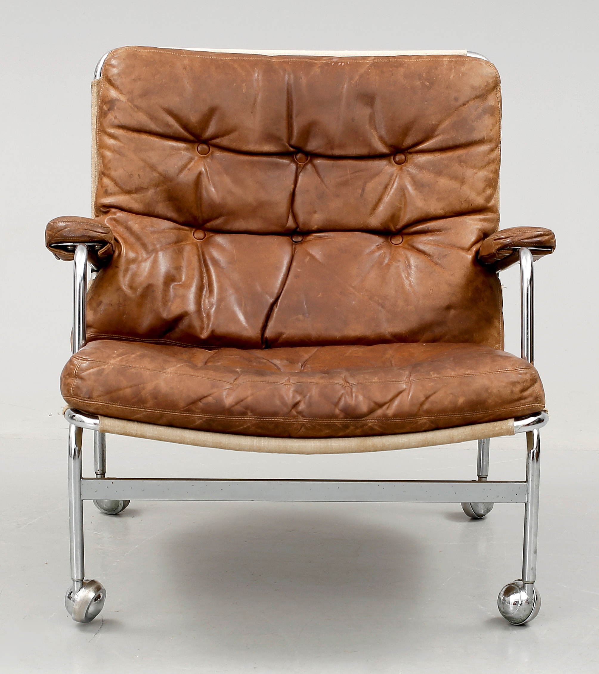 FÅTÖLJ, "Karin", Bruno Mathsson, 1900-talets andra hälft. - Bukowskis