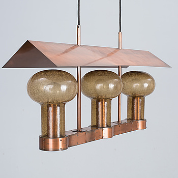 TAKLAMPA och VÄGGLAMPA, Alexius Huber, 1900-talets andra hälft. - Bukowskis