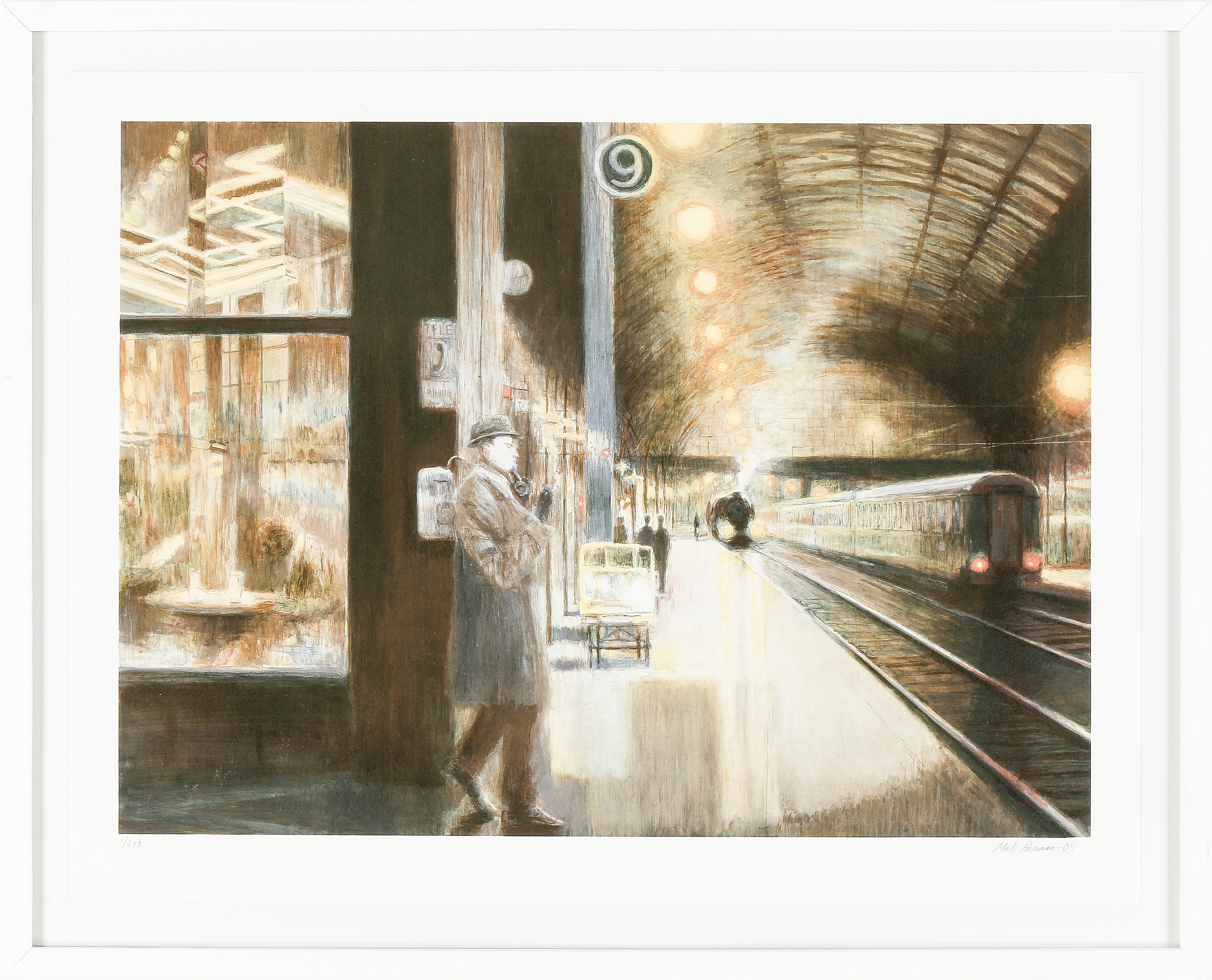 MATS ÅKERMAN, litografi, signerad och numrerad 1/240. - Bukowskis