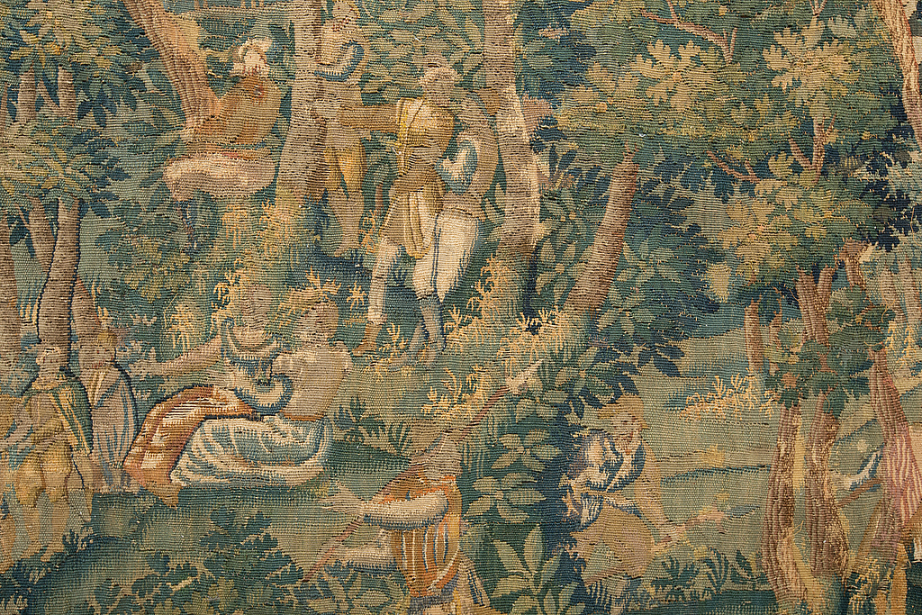 TAPESTRY, tapestry weave, probably Flanders, 17th century. Ca 217 x 271 ...