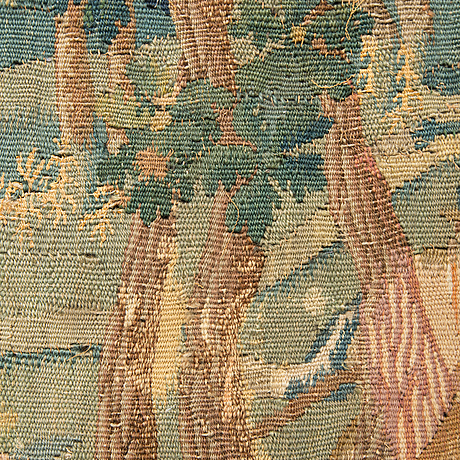 TAPESTRY, tapestry weave, probably Flanders, 17th century. Ca 217 x 271 ...