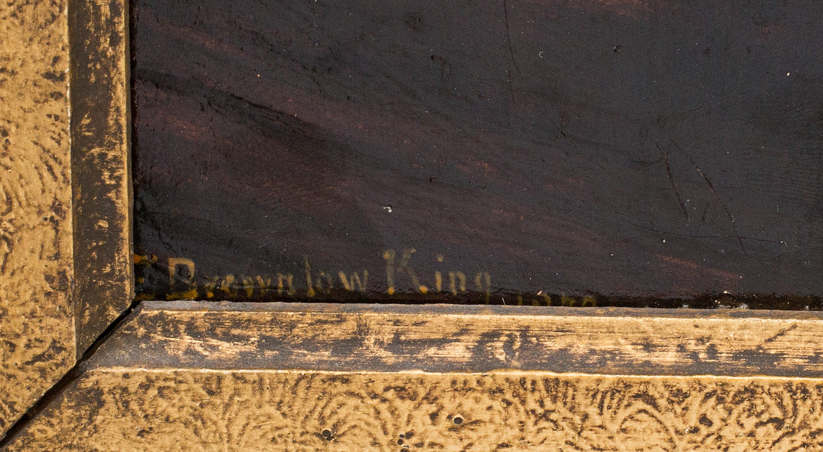 EMMA BROWNLOW, olja på duk, signerad och daterad 1872. - Bukowskis