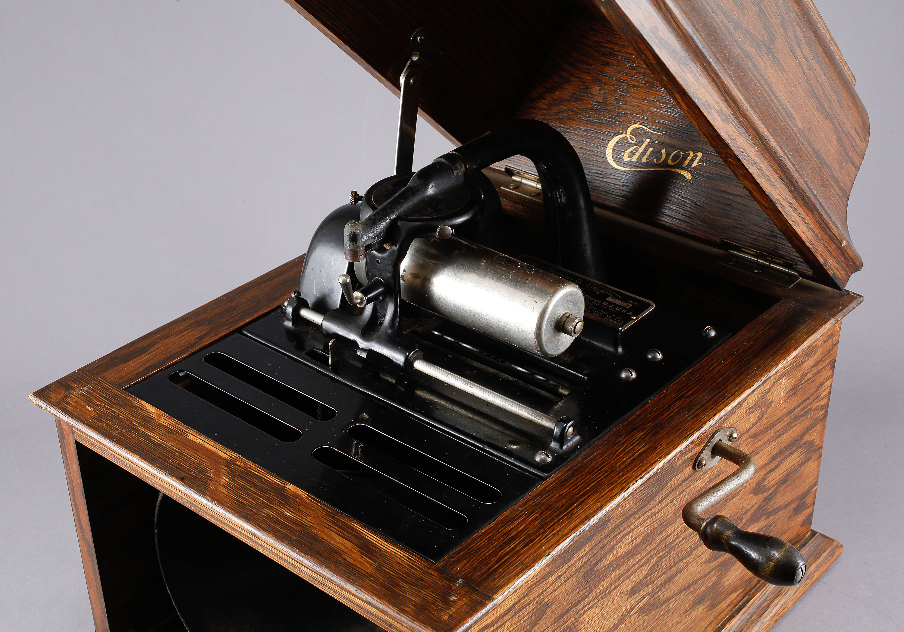 FONOGRAF, Thomas A Edison, Orange, USA, tidigt 1900-tal. - Bukowskis