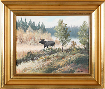 ARVID ANDERSSON, olja på duk, signerad. - Bukowskis