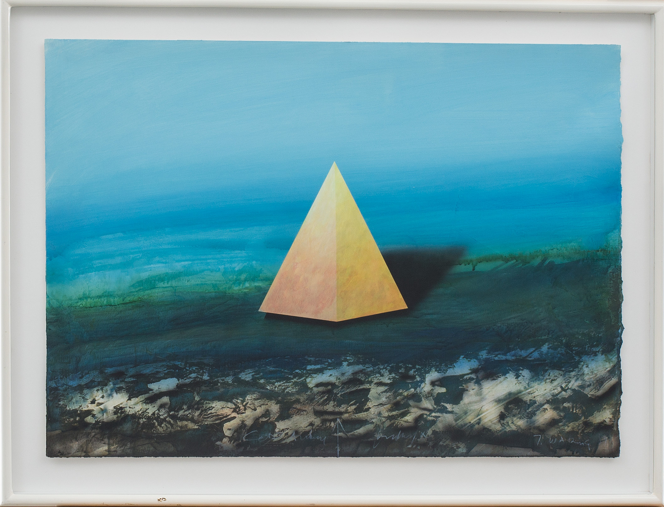 JÖRGEN WARING, blandteknik, signerad och daterad 87. - Bukowskis