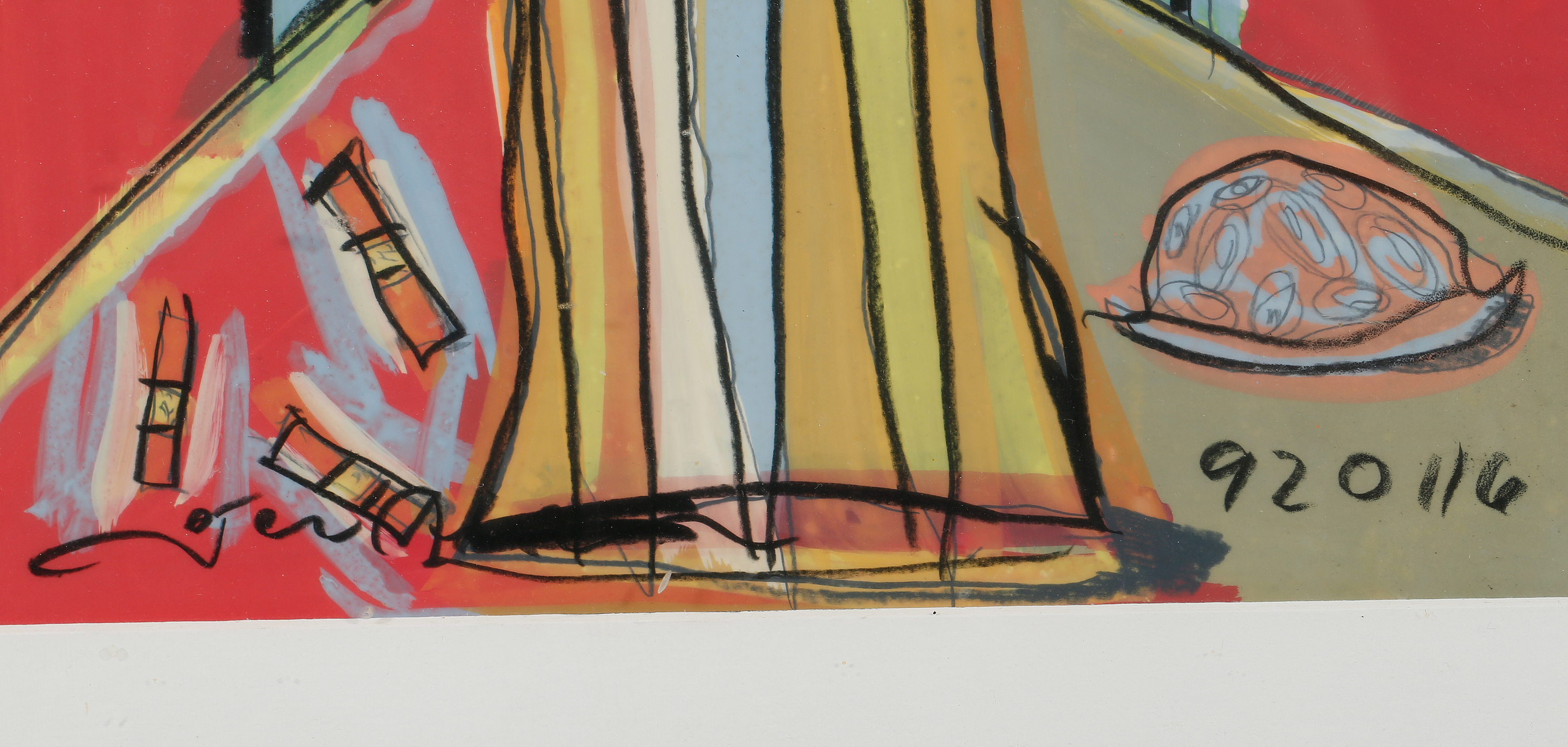 PETER APELGREN, blandteknik, signerad och daterad 92. - Bukowskis