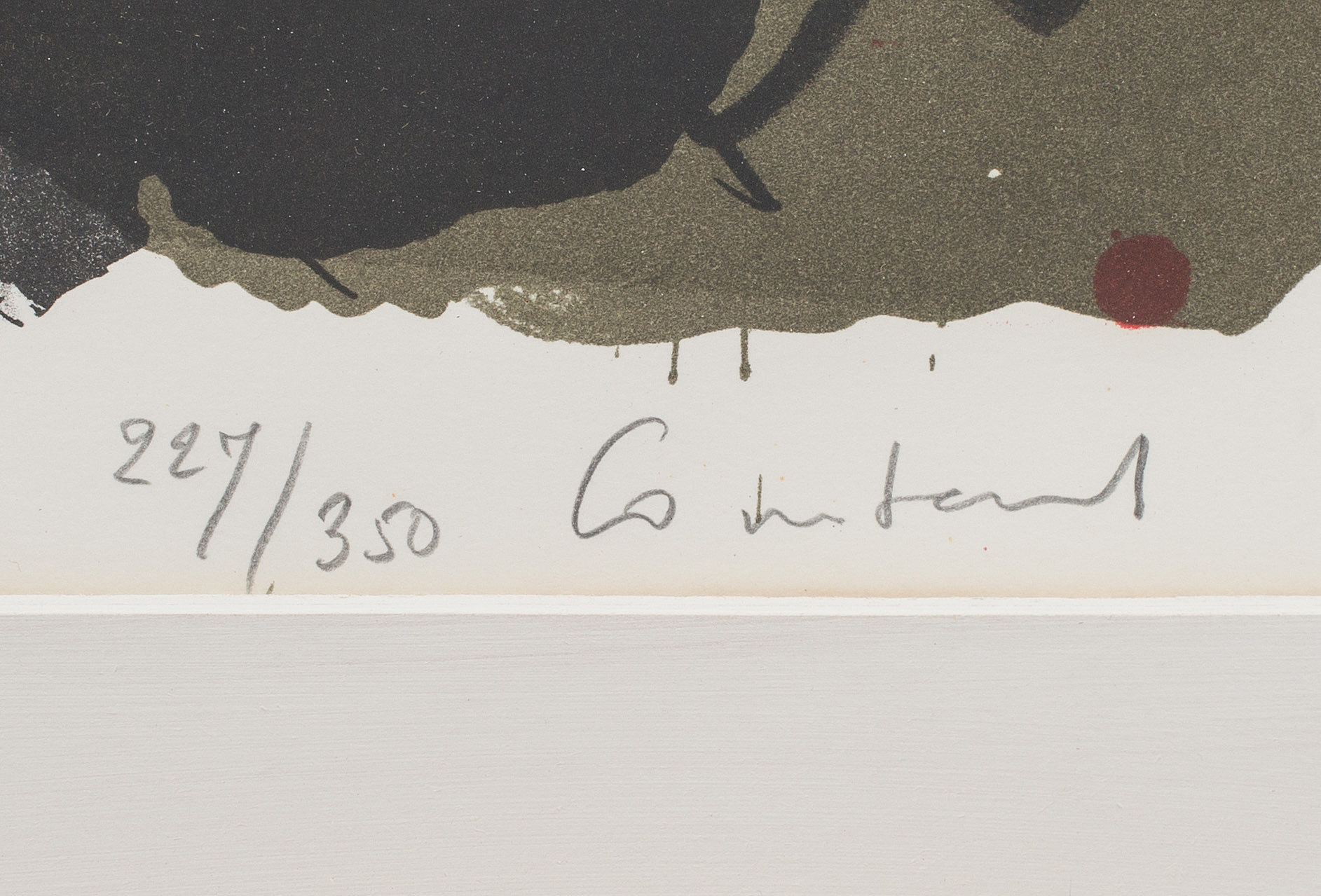 CONSTANT ANTON NIEUWENHUYS, färglitografi, signerad och numrerad 227/ ...