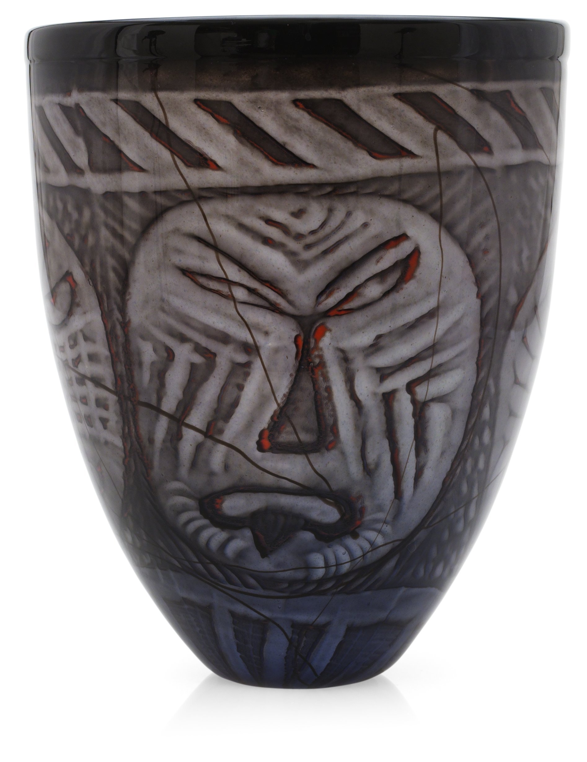 A Jan-Erik Ritzman glass vase, Transjö 1998. - Bukowskis