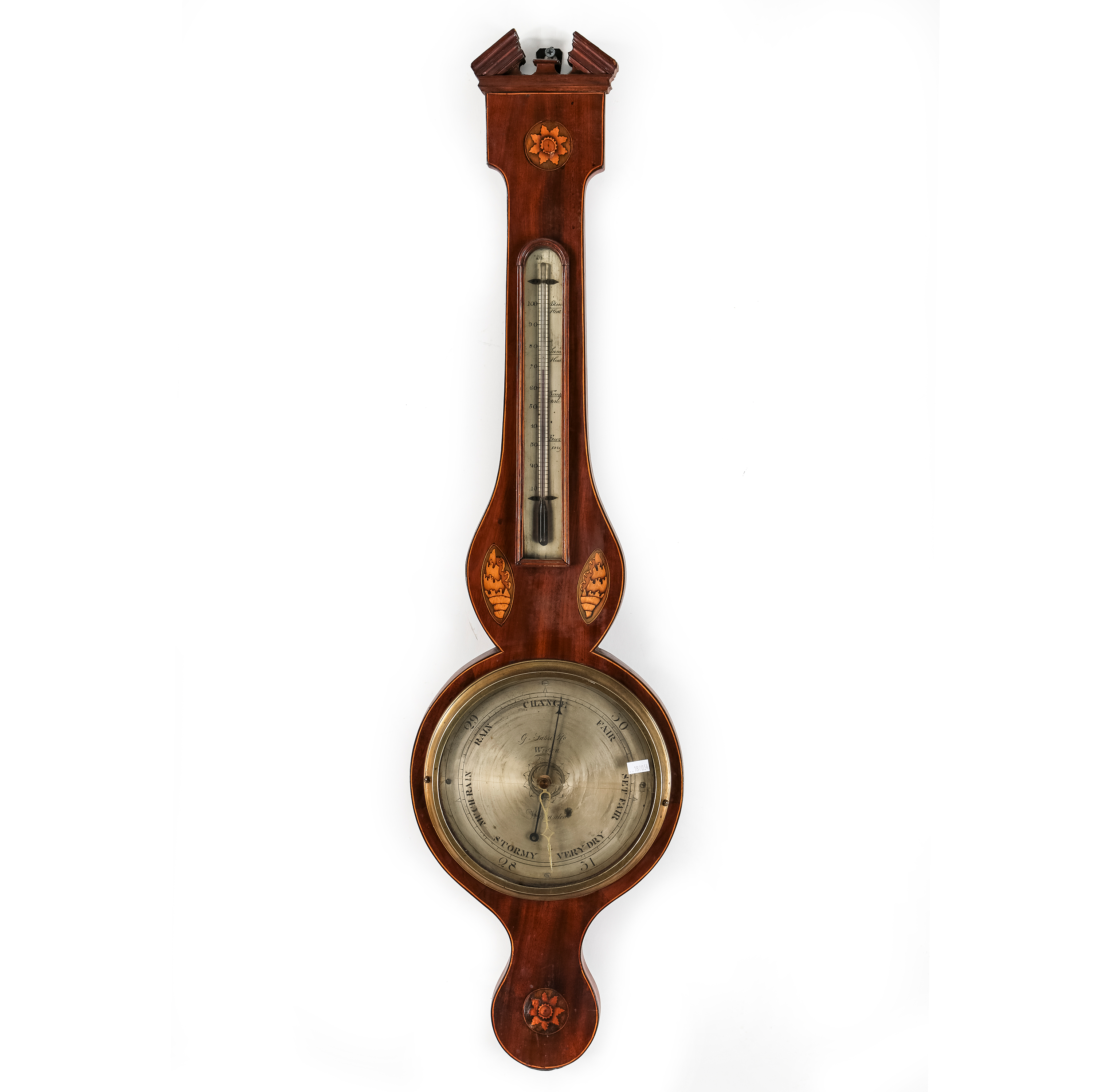 BAROMETER, England, 1800-tal. - Bukowskis