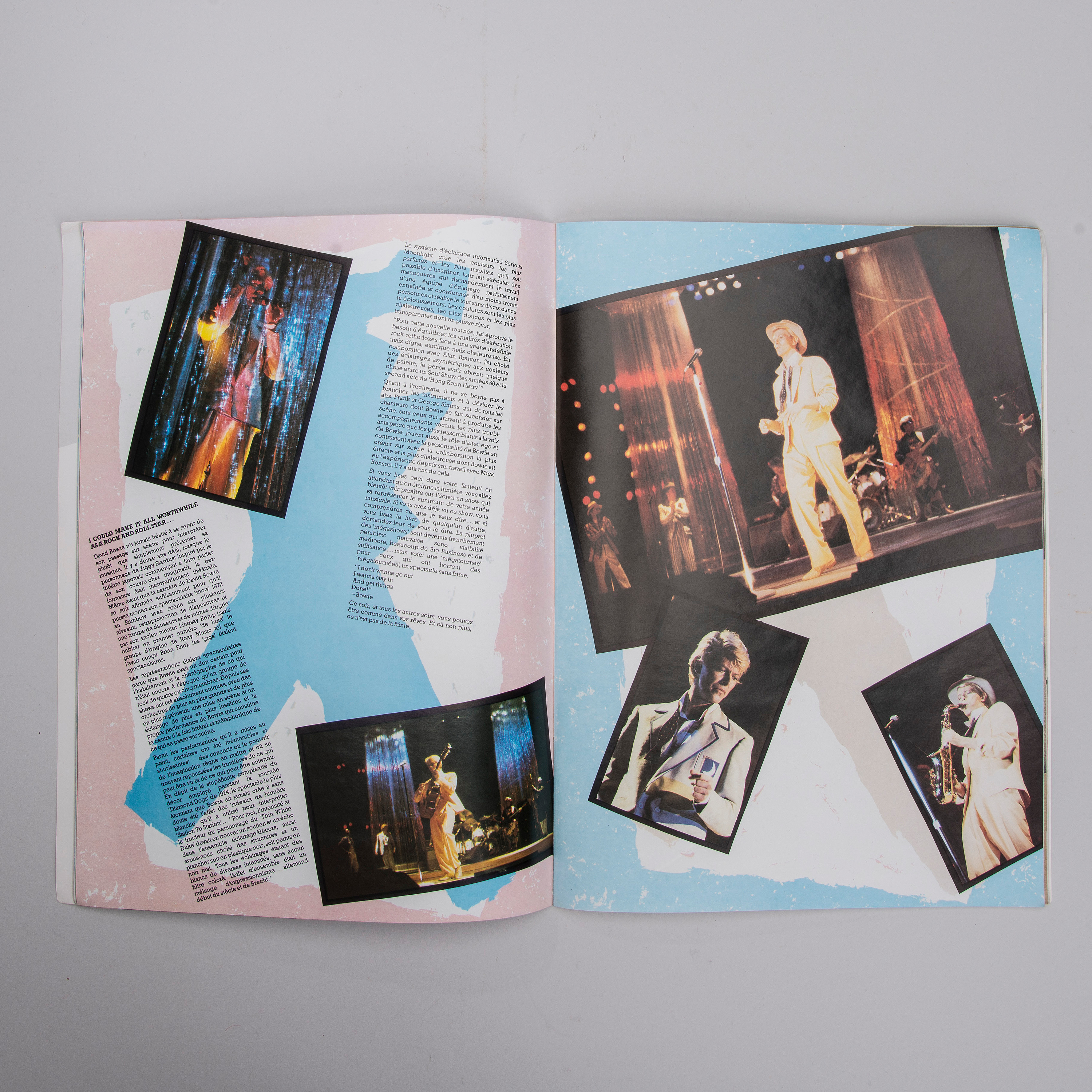 PROGRAM, David Bowie, "Serious Moonlight Tour 83". - Bukowskis