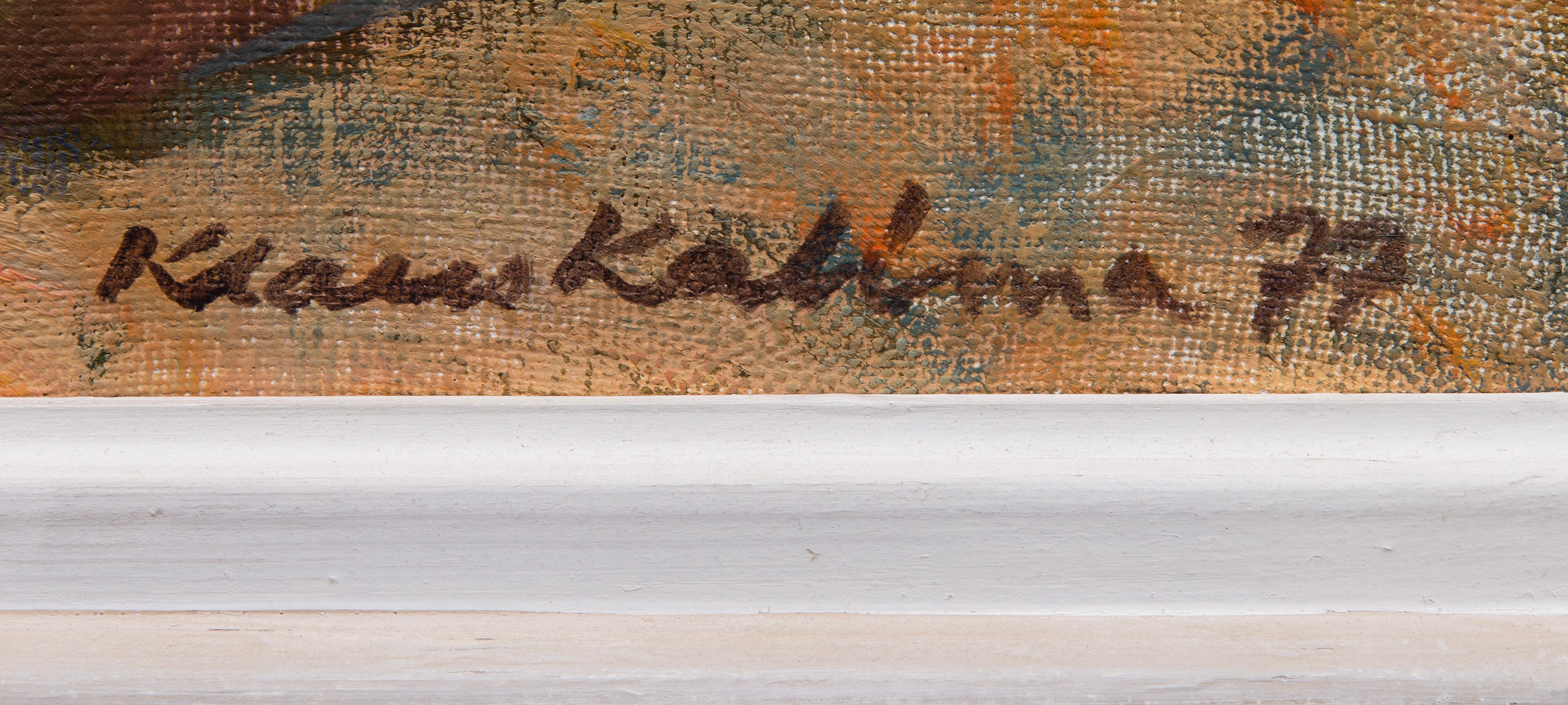 KLAUS KALIMA, öljy kankaalle, signeerattu ja päivätty -77. - Bukowskis