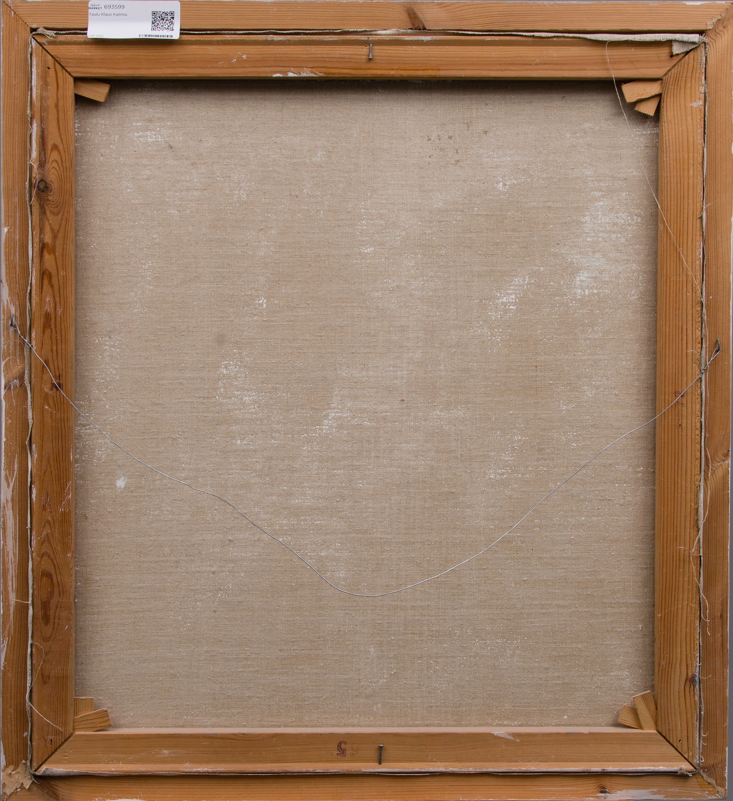 KLAUS KALIMA, öljy kankaalle, signeerattu ja päivätty -77. - Bukowskis