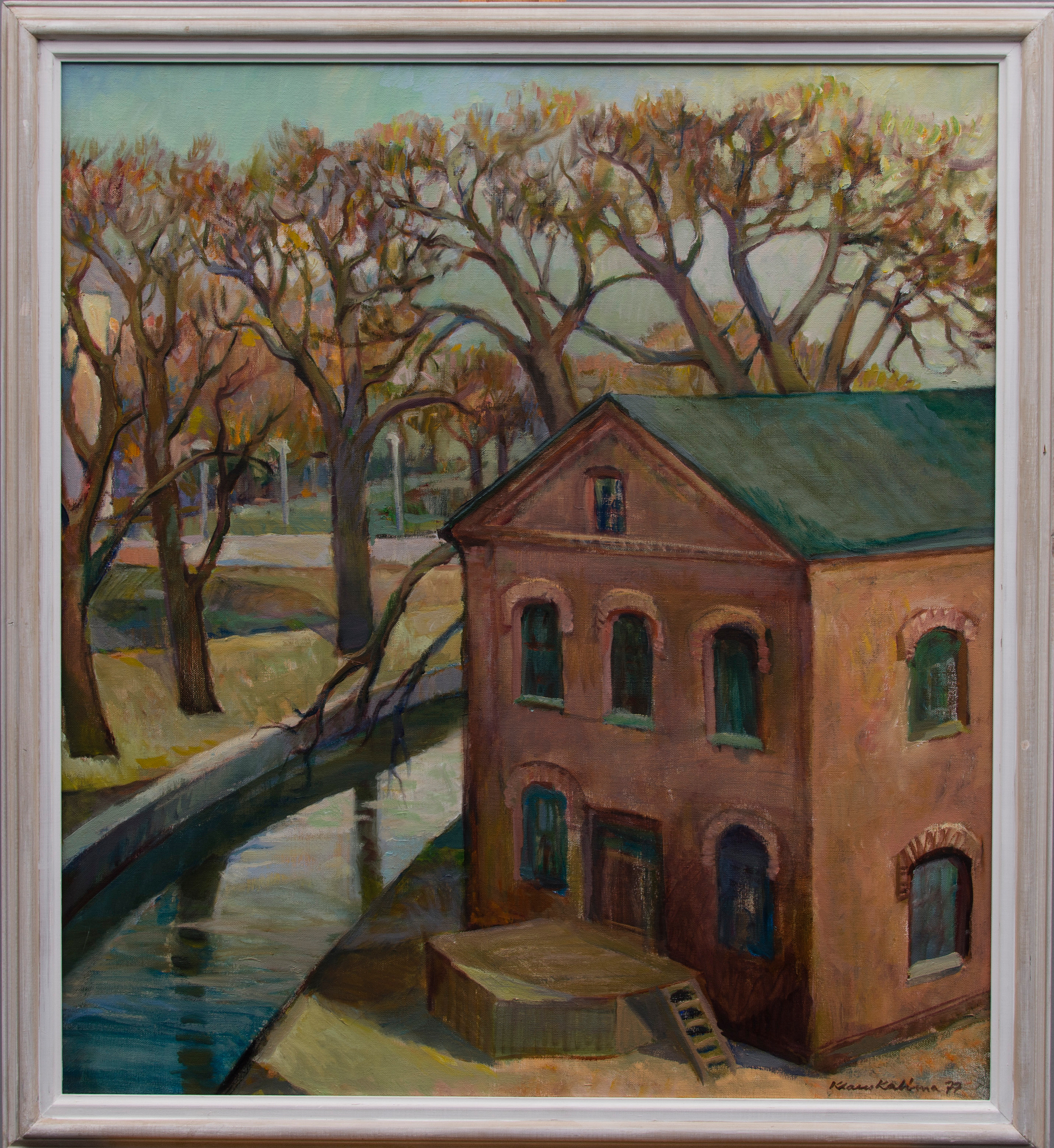 KLAUS KALIMA, öljy kankaalle, signeerattu ja päivätty -77. - Bukowskis