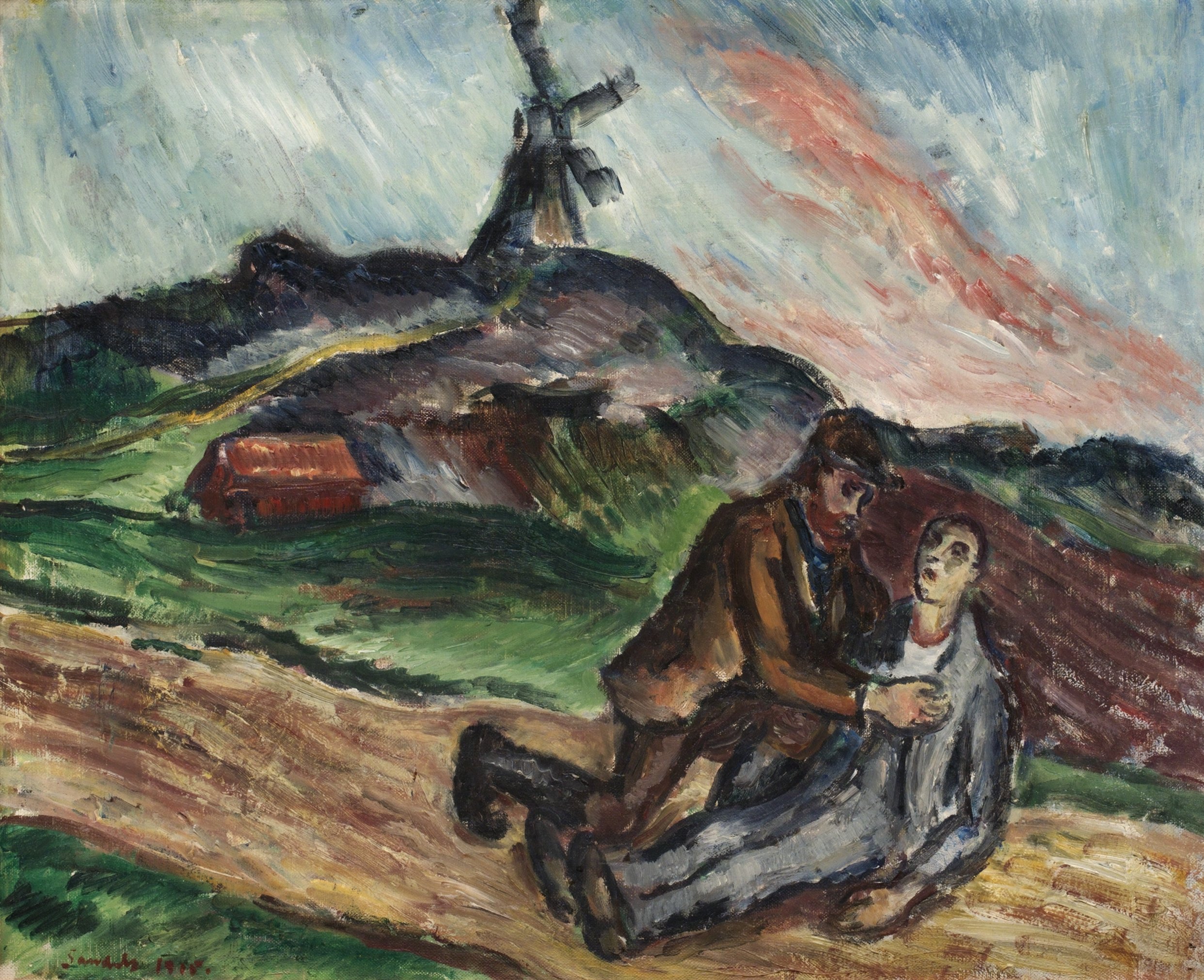 Gösta Sandels, "Den barmhärtige samariten". - Bukowskis