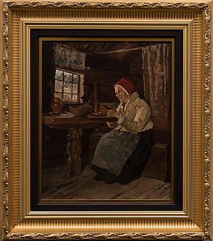 ANNA NORDGREN, olja på duk, ej signerad. - Bukowskis