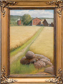 JOHAN ELIS KORTMAN, olja på duk, signerad. - Bukowskis