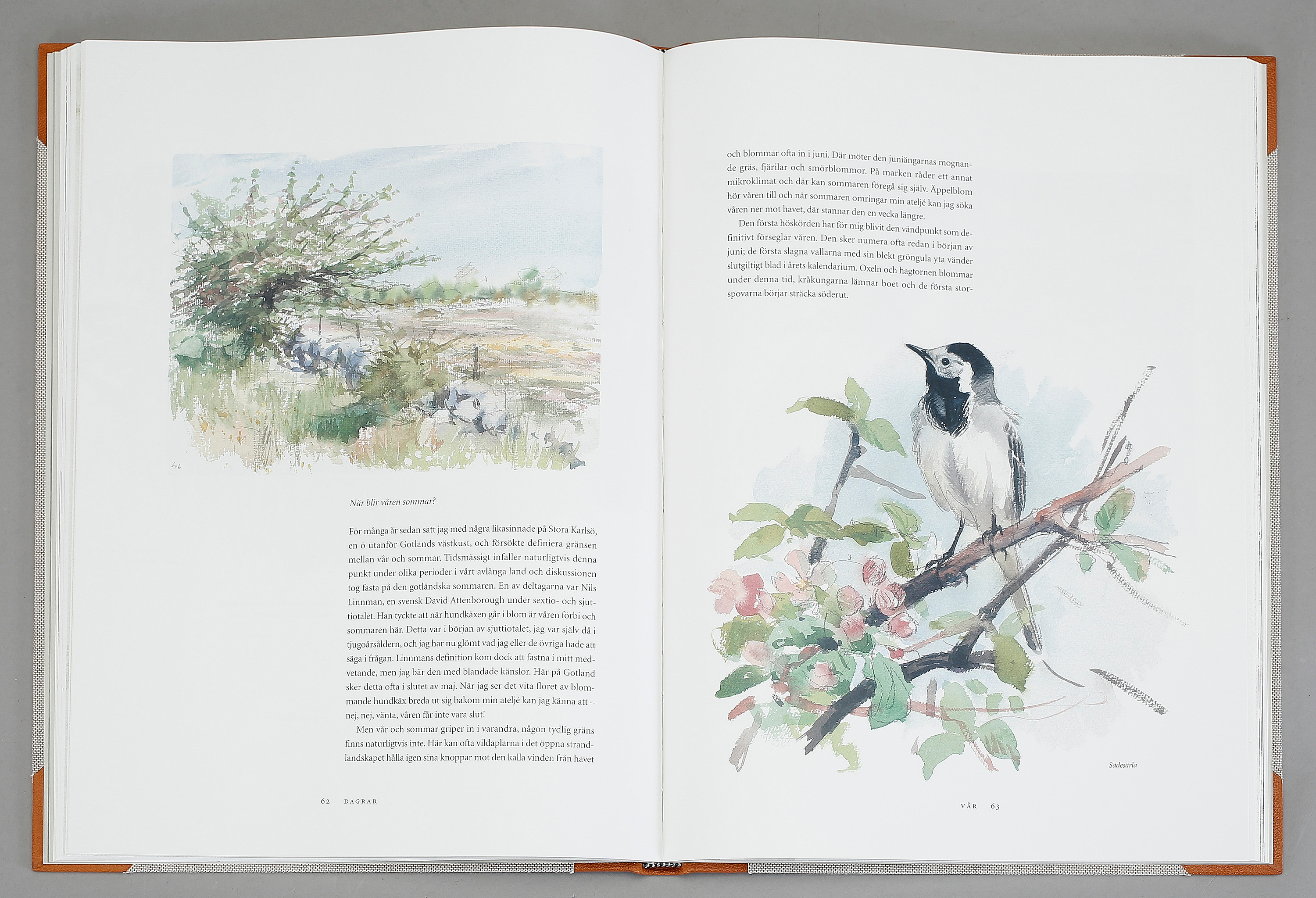 LARS JONSSON, kassettbok ur serien "Dagrar", signerad och daterad 20:e ...