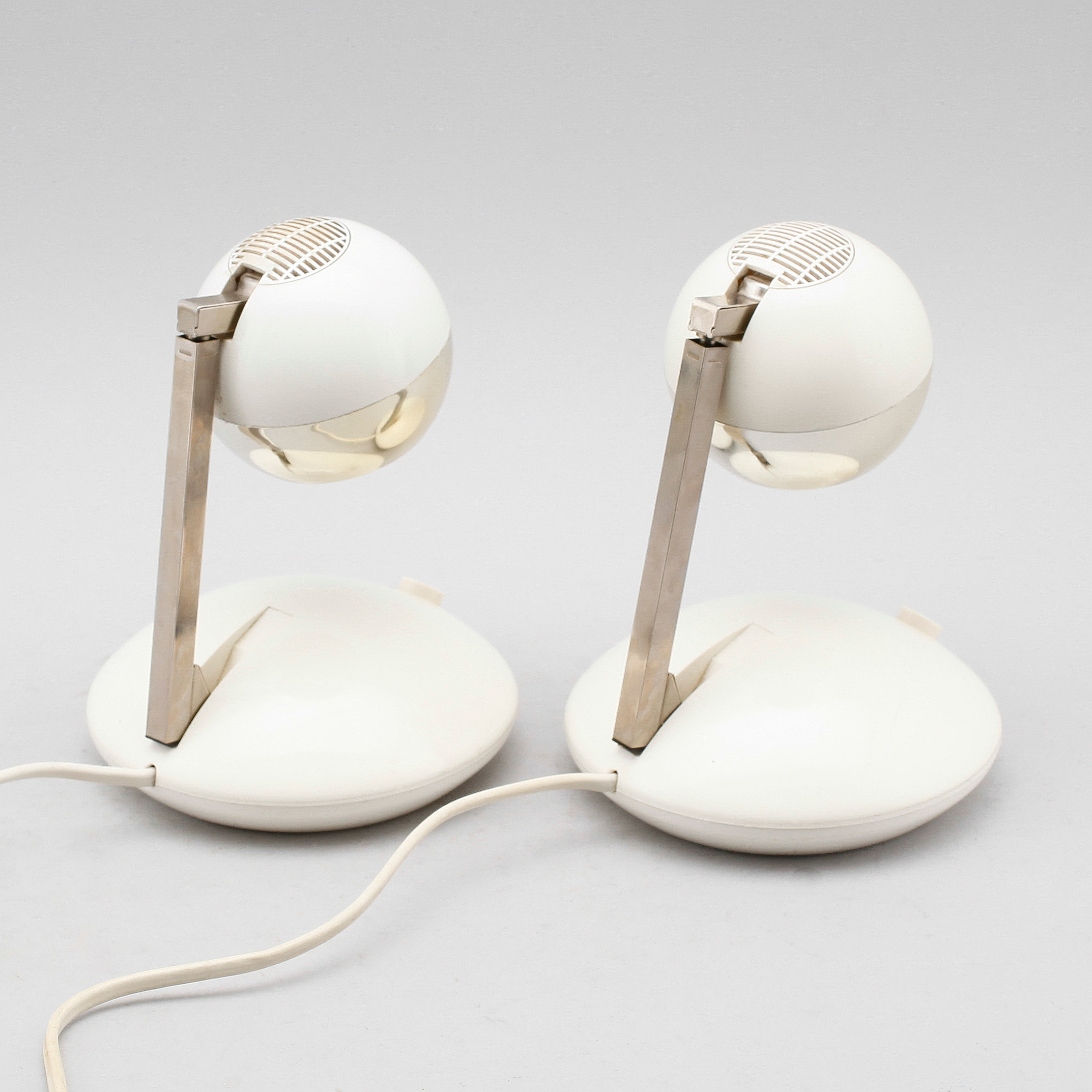 TELESKOPLAMPOR, 1 par, Eichoff-Werkke, Tyskland, 1970/1980-tal. - Bukowskis