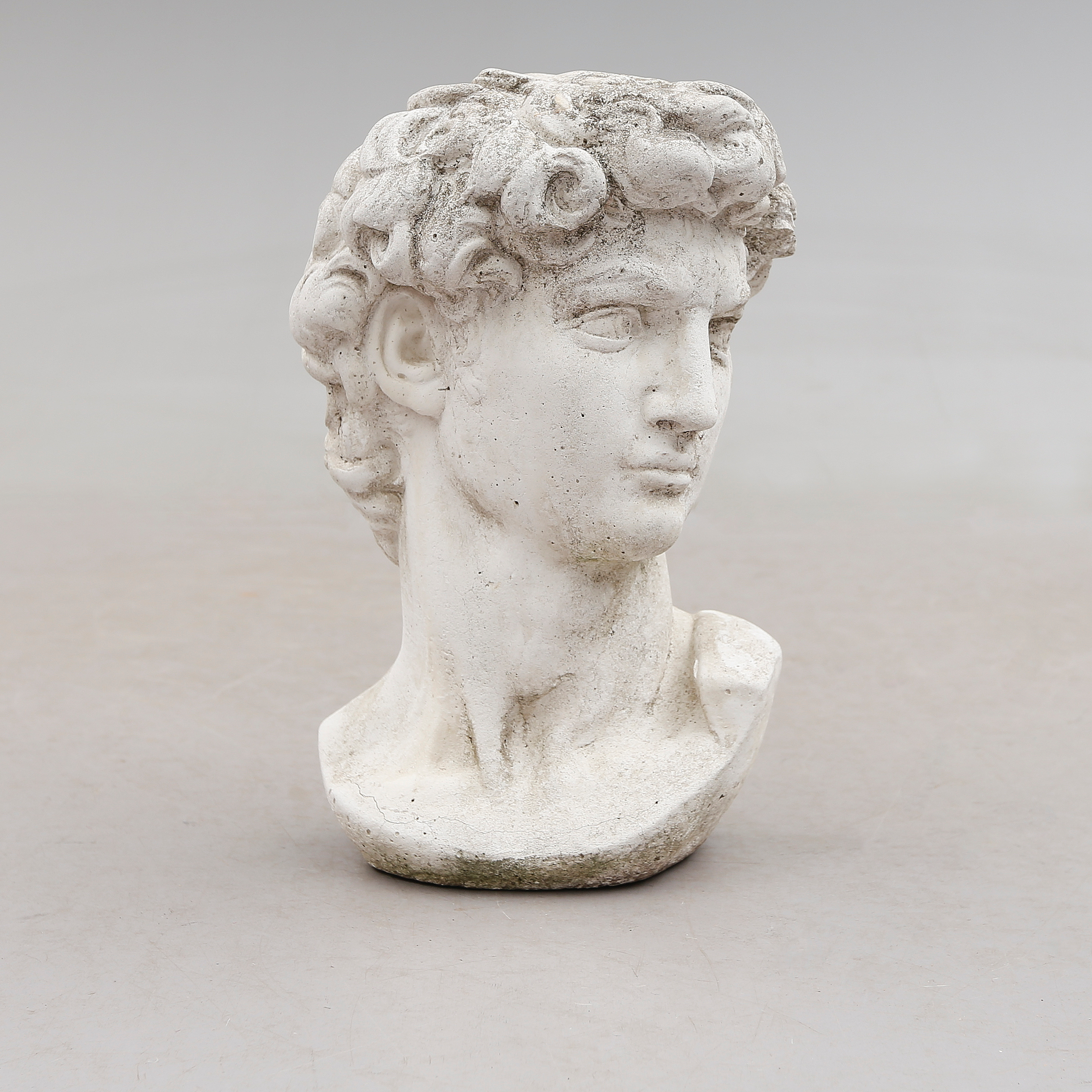 SKULPTUR, stenmassa, efter Michelangelos "David", 1900-tal. - Bukowskis