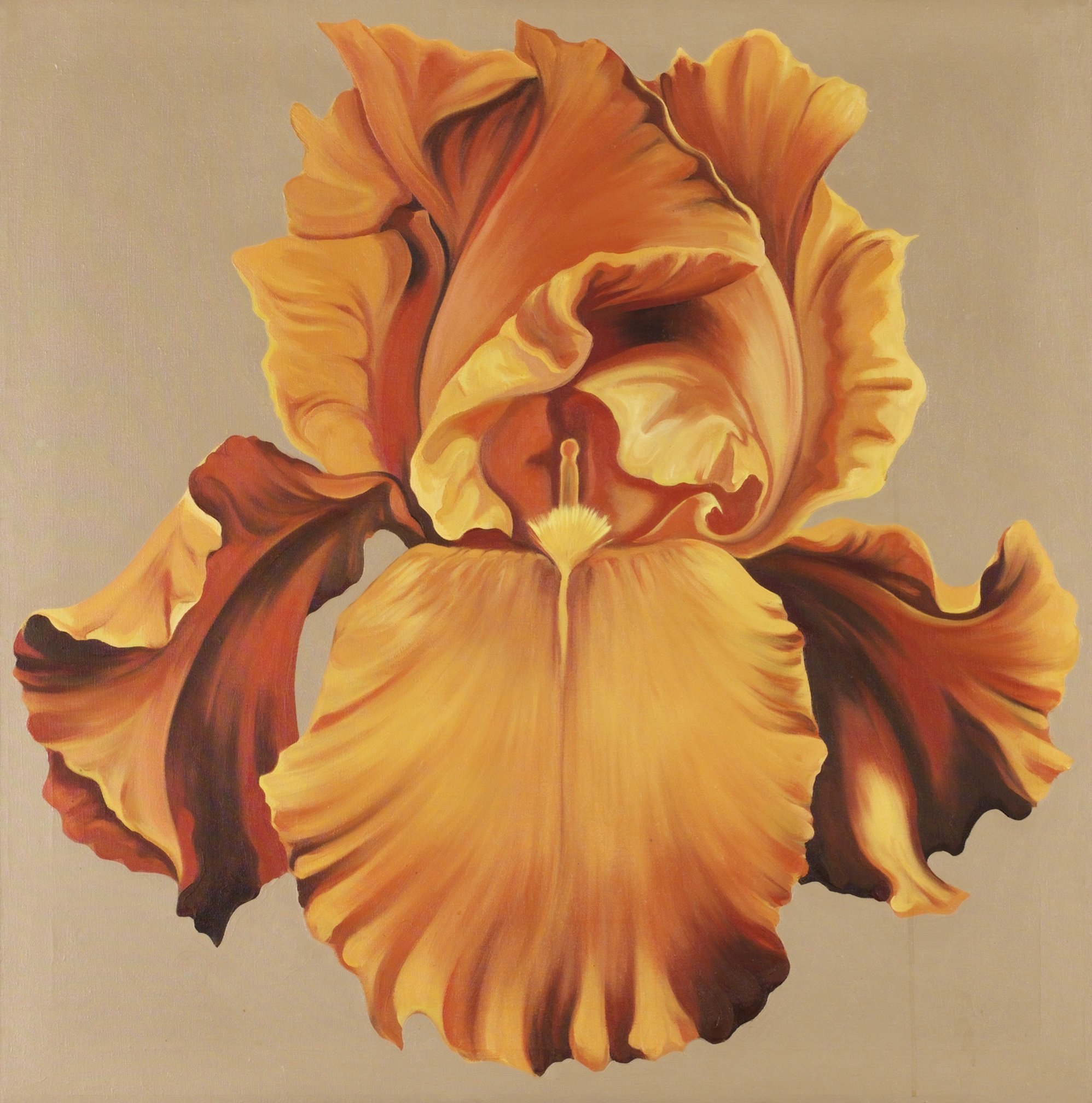 Lowell Nesbitt, "Gold iris". - Bukowskis