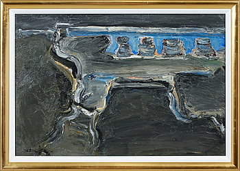 WIKING SVENSSON, olja på duk, monogramsignerad. - Bukowskis