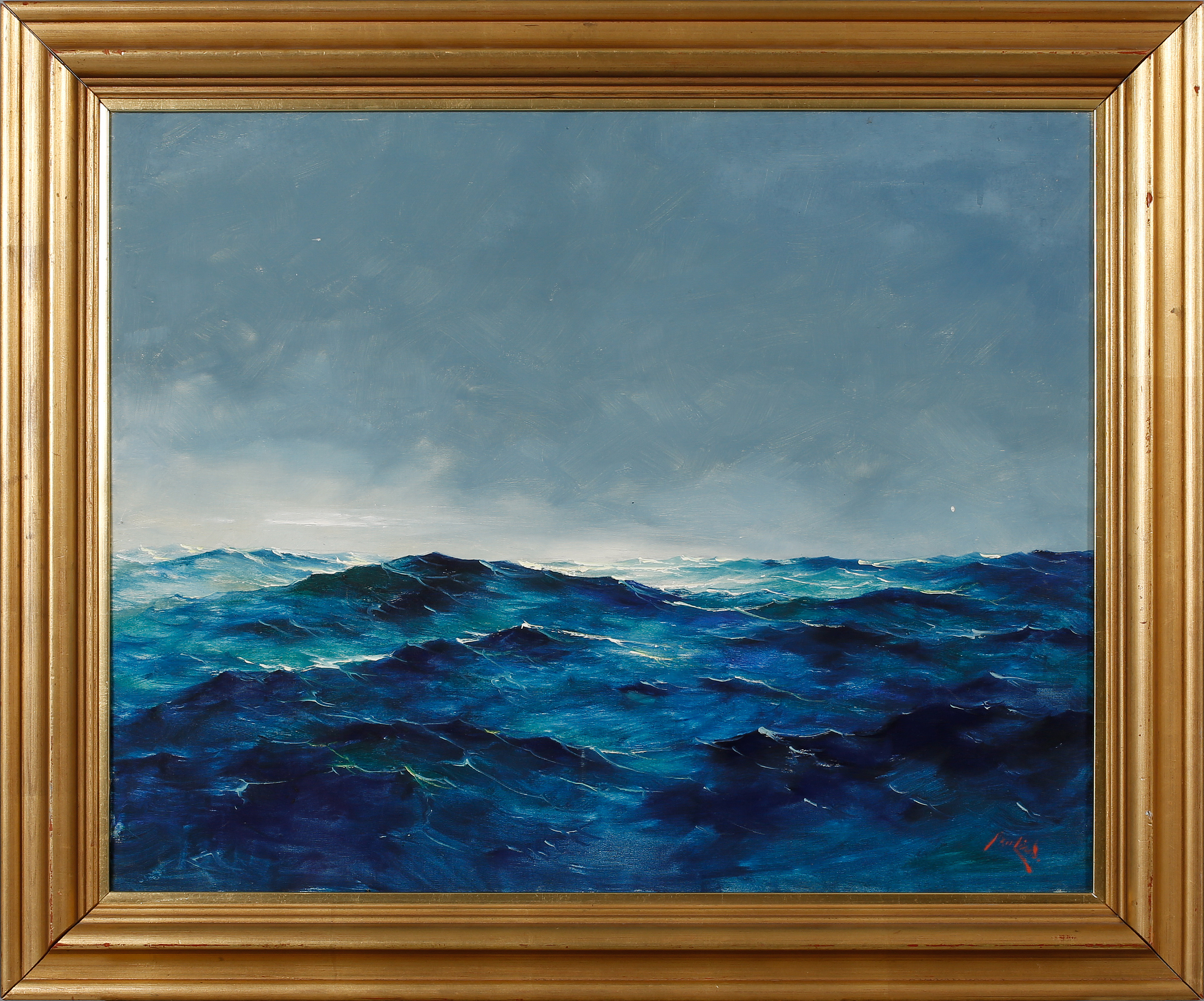 AXEL LIND, olja på duk, signerad. - Bukowskis