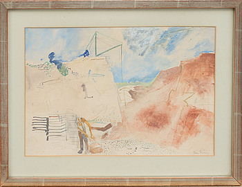 SVEN X:ET ERIXSON, akvarell, signerad, - Bukowskis