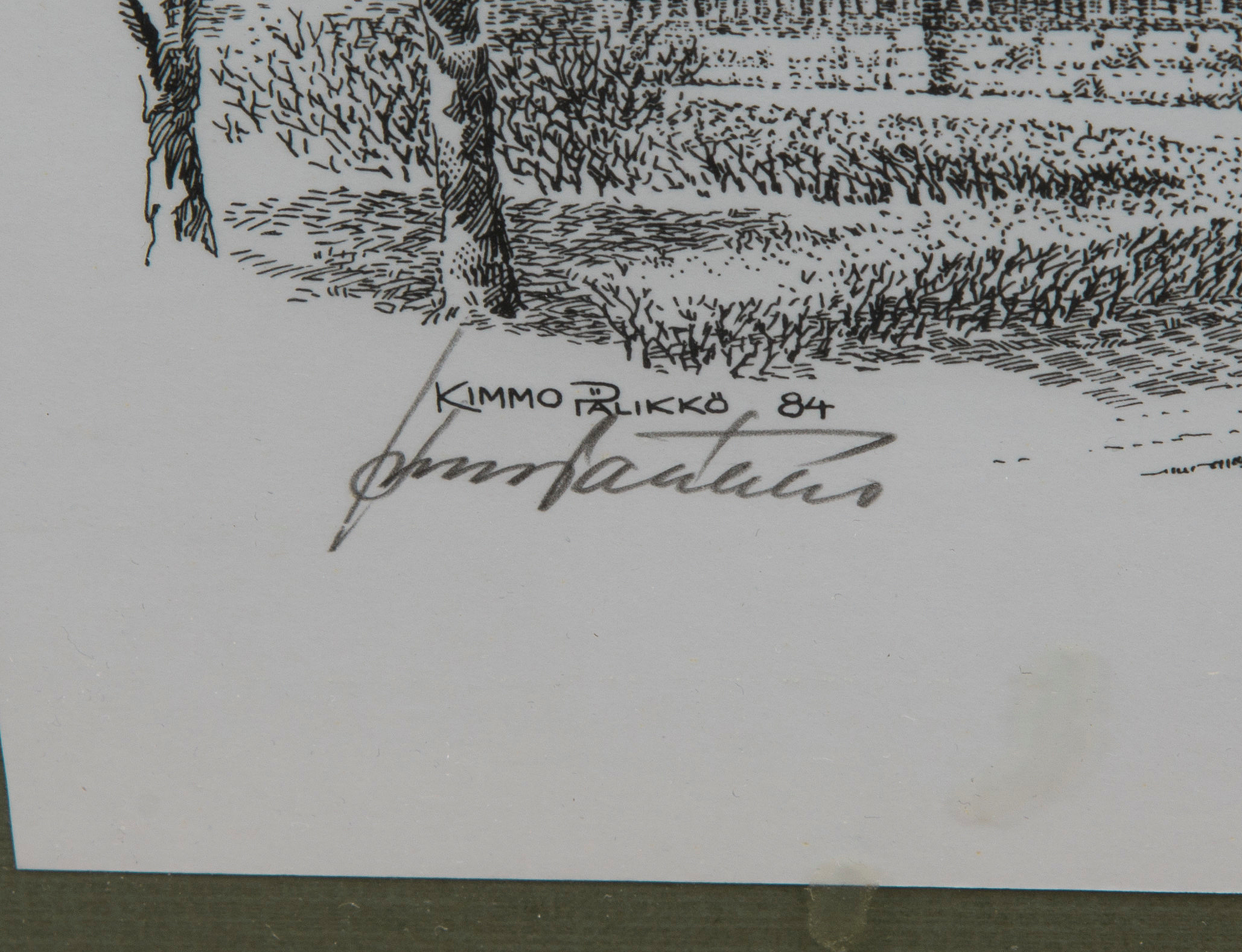 KIMMO PÄLIKKÖ, serigrafia, 2 kpl, signeeratut. - Bukowskis