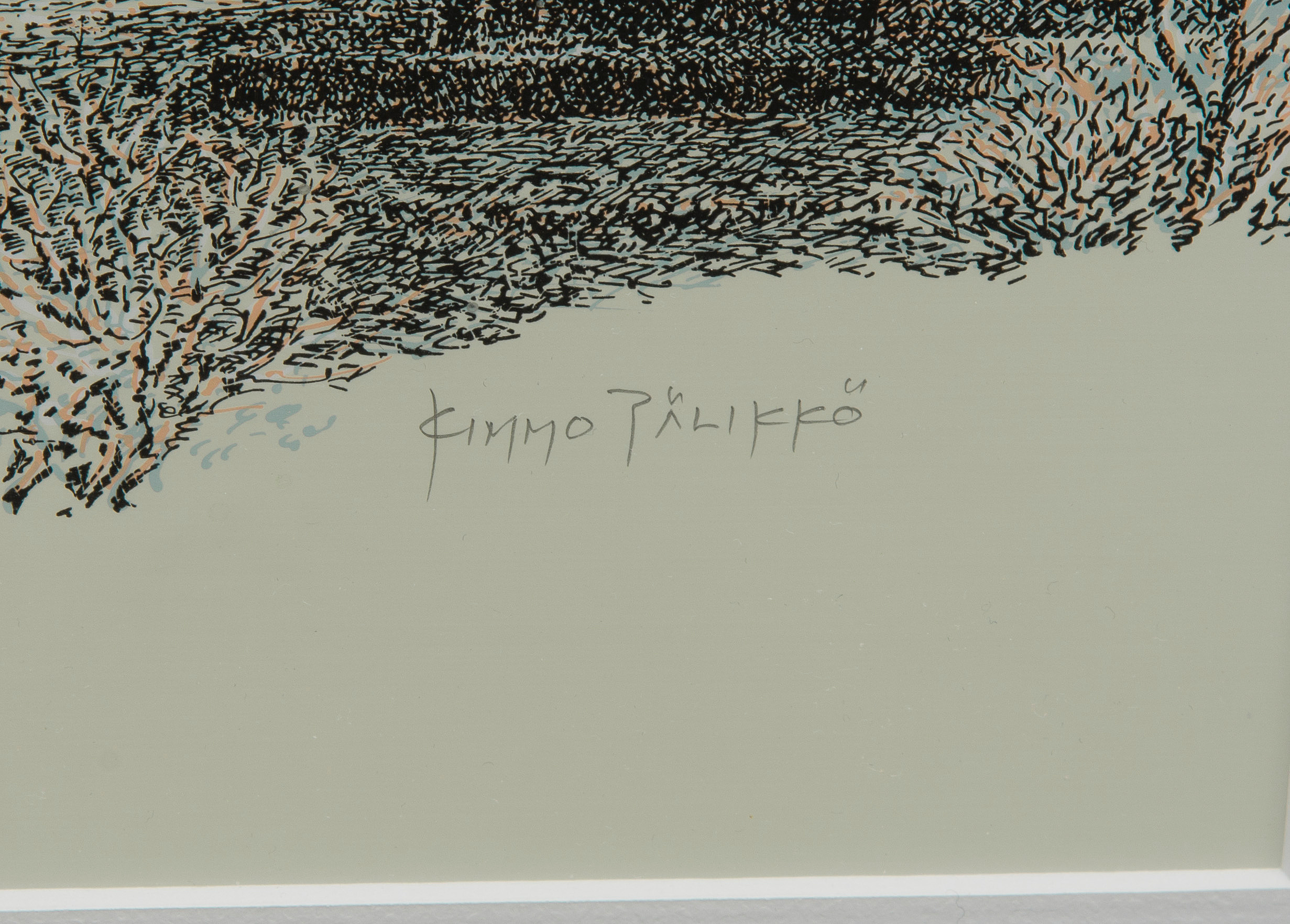 KIMMO PÄLIKKÖ, serigrafi, 2 st, signerade. - Bukowskis